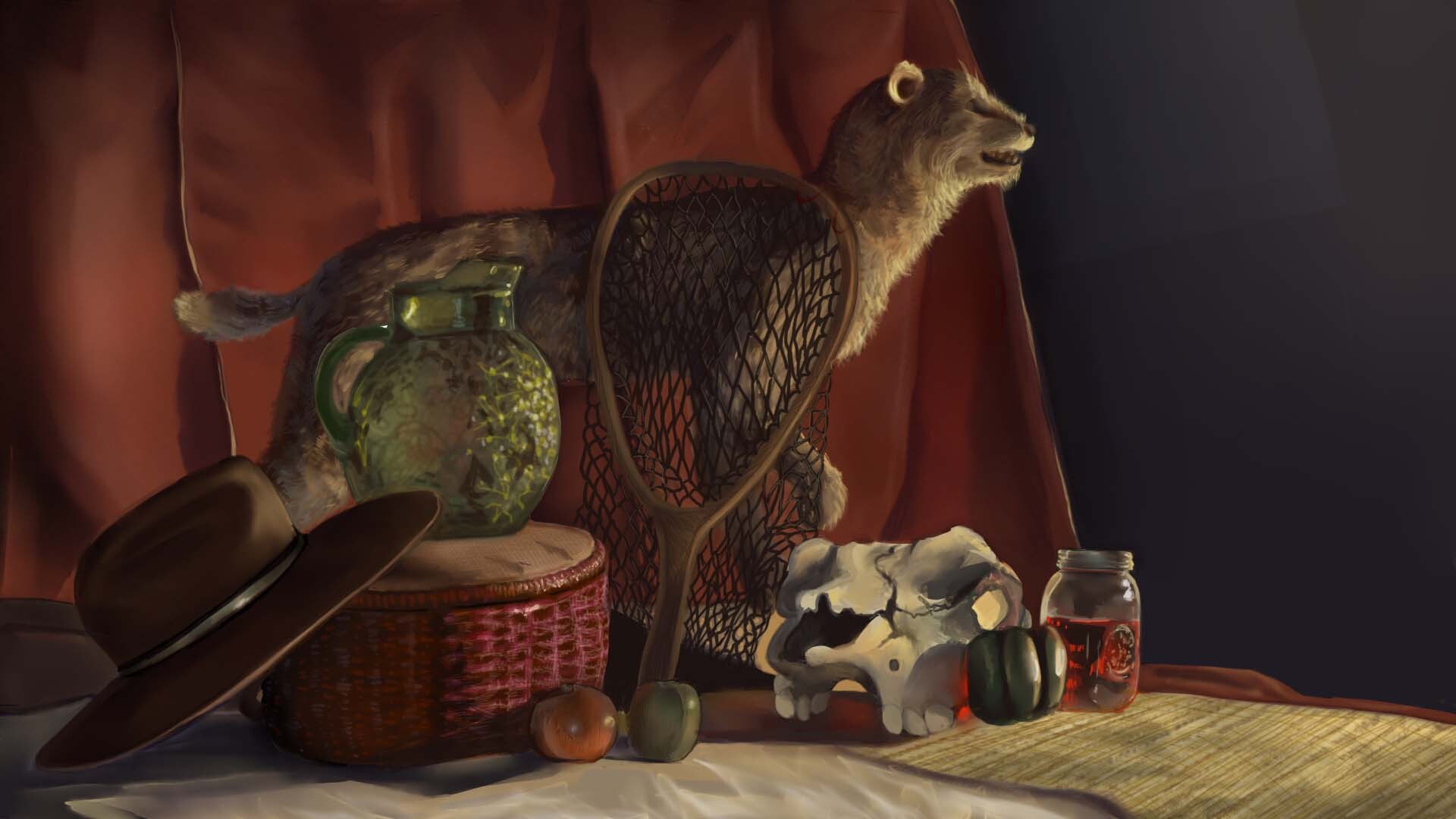 Wild Cat - Still Life by Amy Jasso : r/ImaginaryStillLife