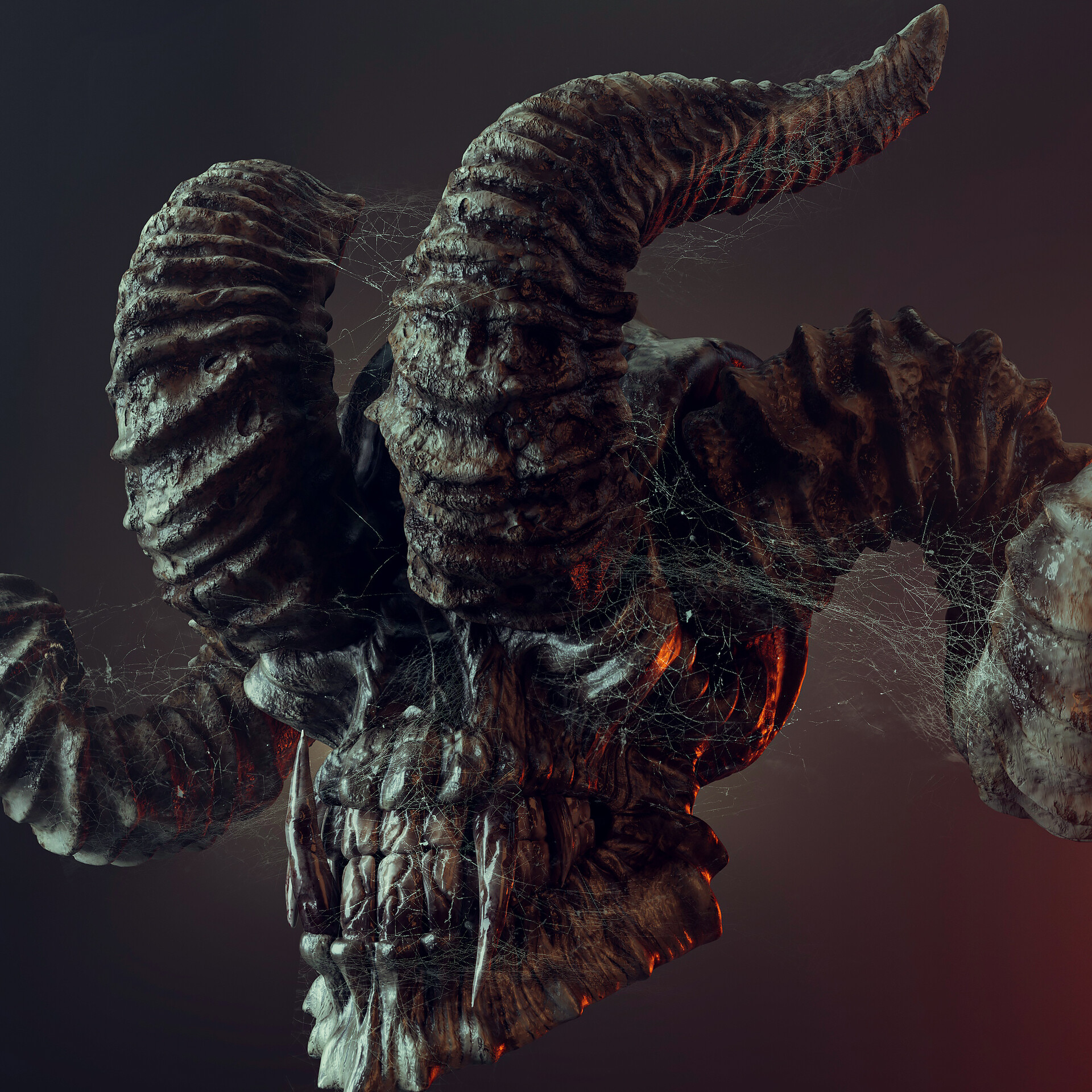 ArtStation - Skull Creature