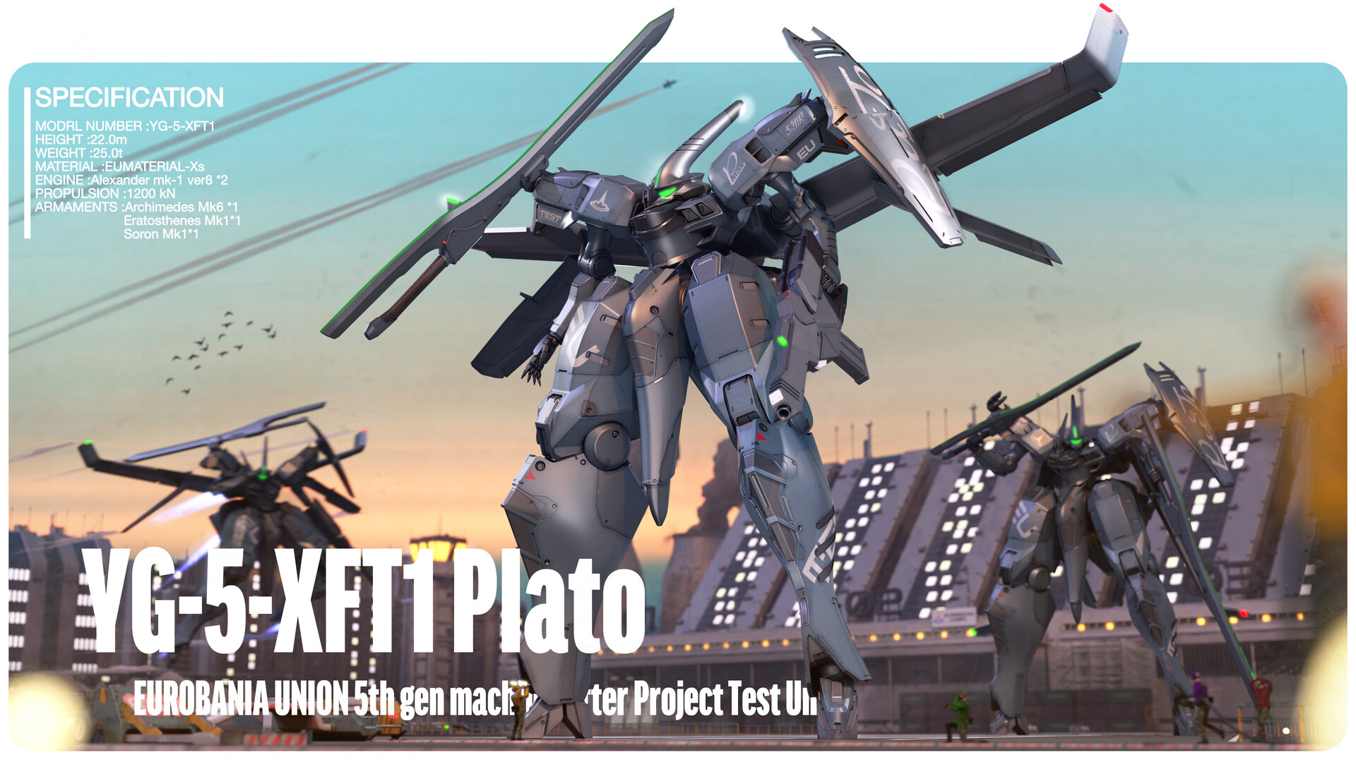 ArtStation - YG-5-XFT1 Plato