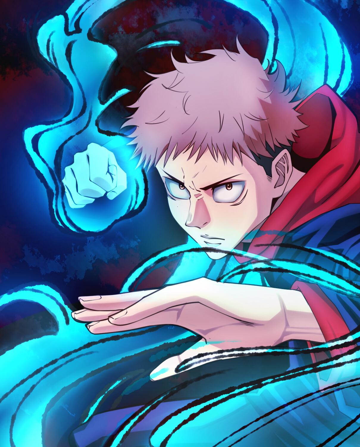ArtStation - Yuji Itadori // Jujutsu Kaisen