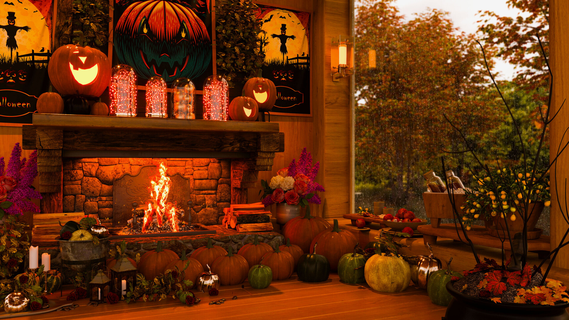 ArtStation - 🍁 Cozy Autumn 🍁