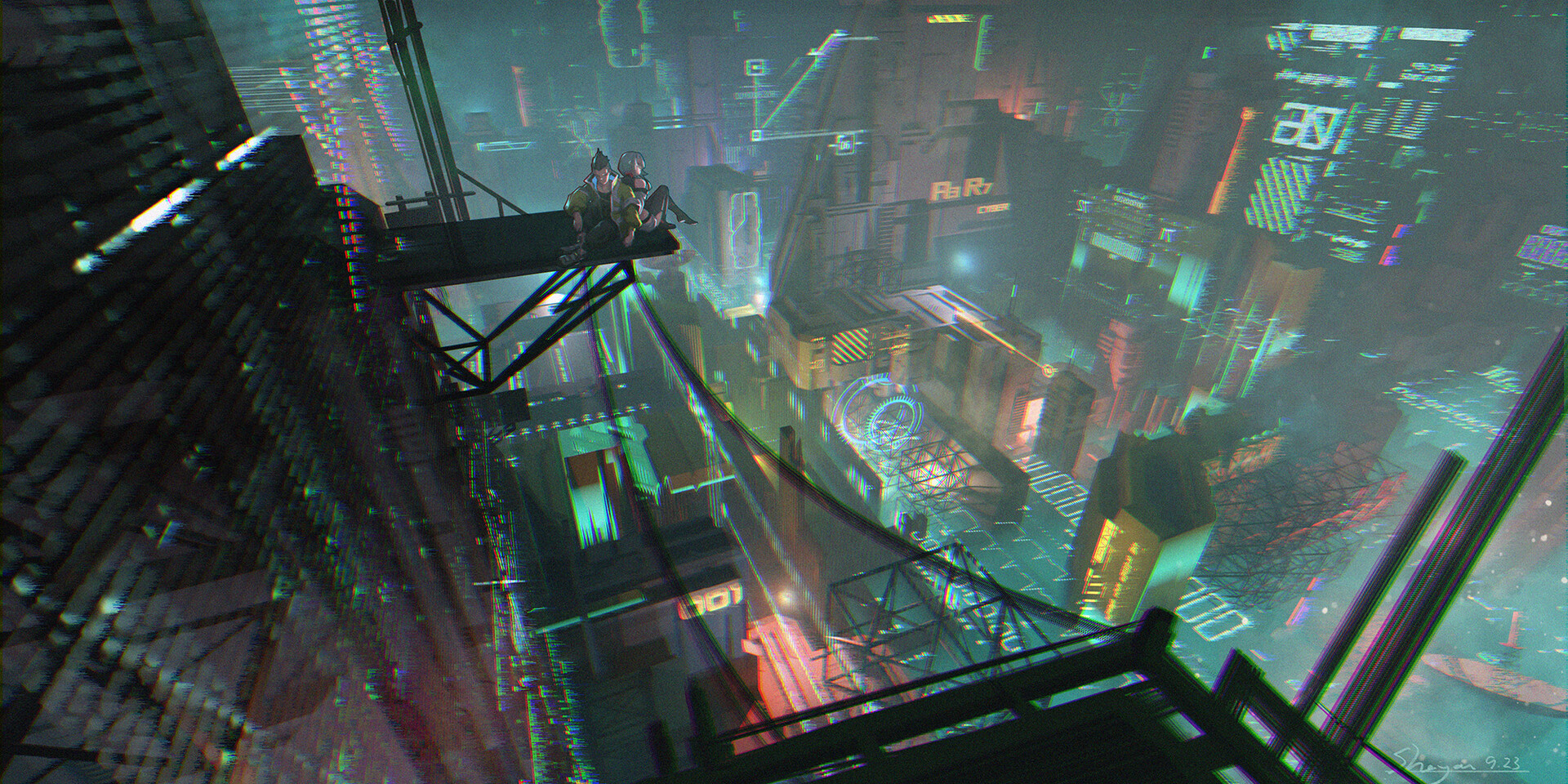 ArtStation - night city cyber punk 2077