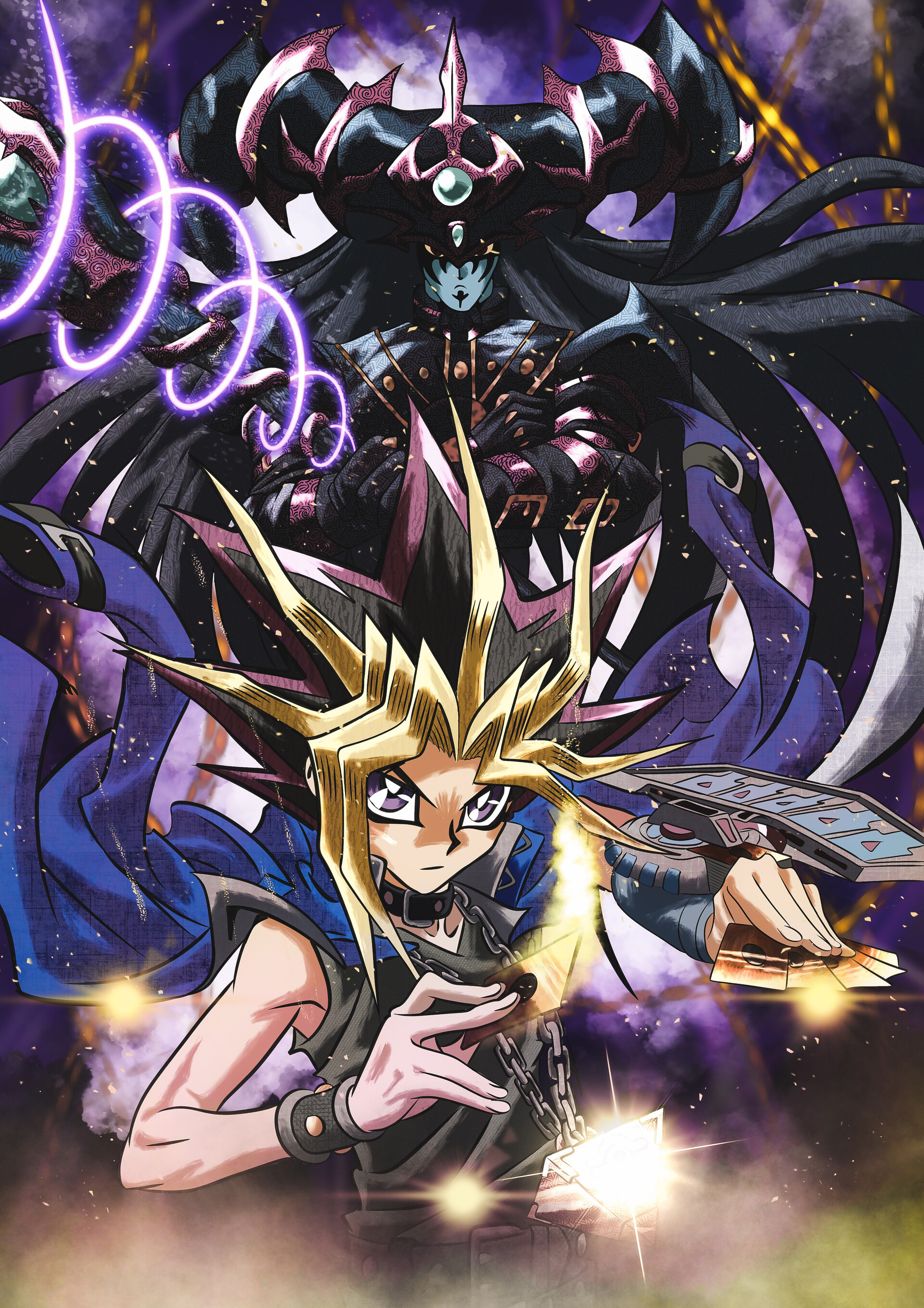 ArtStation - Yu-Gi-Oh - Yami Yugi Poster Drawing