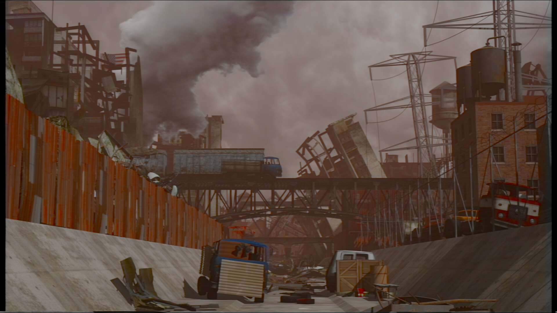 ArtStation - Post-war city