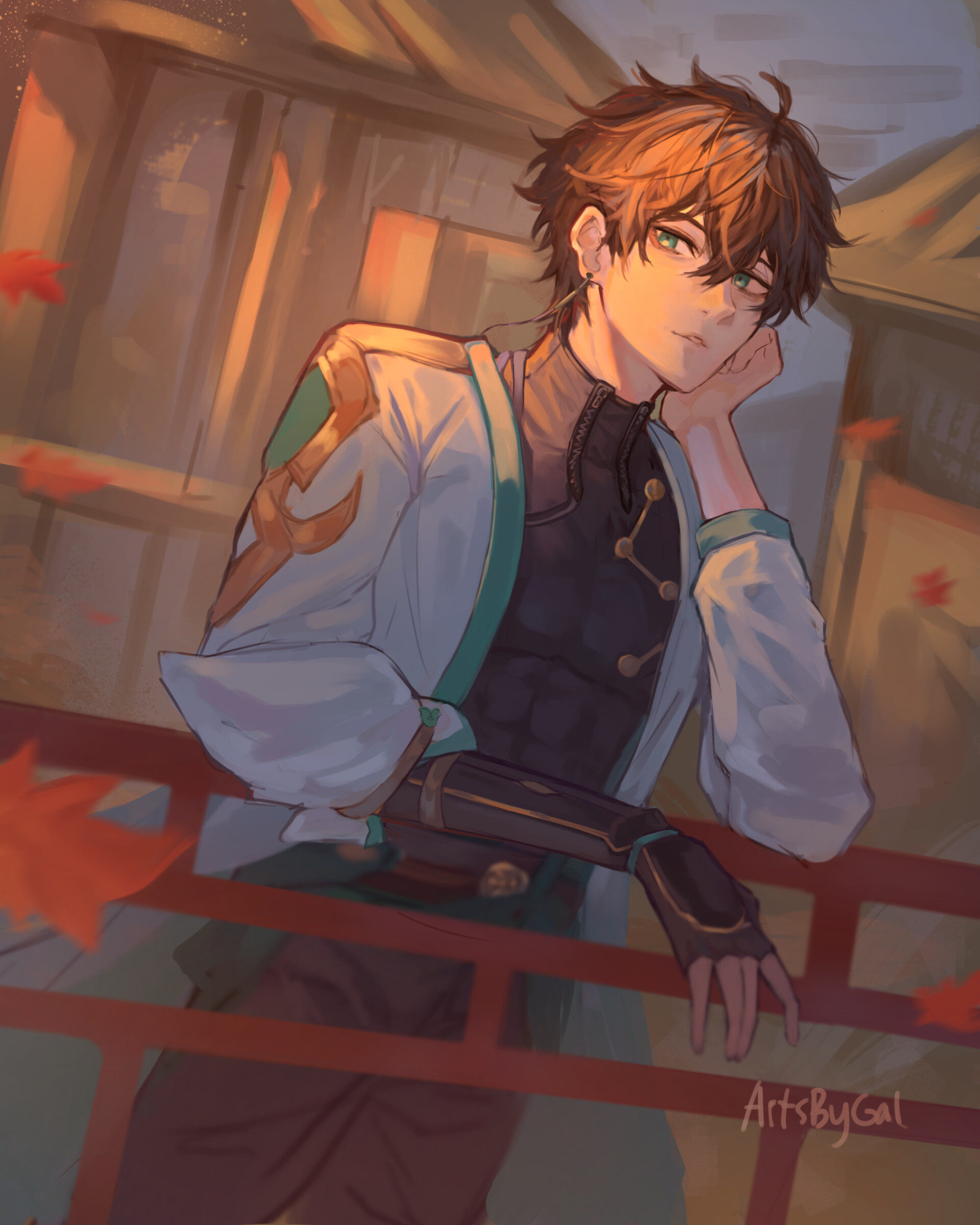 ArtStation - The warmth of the spring