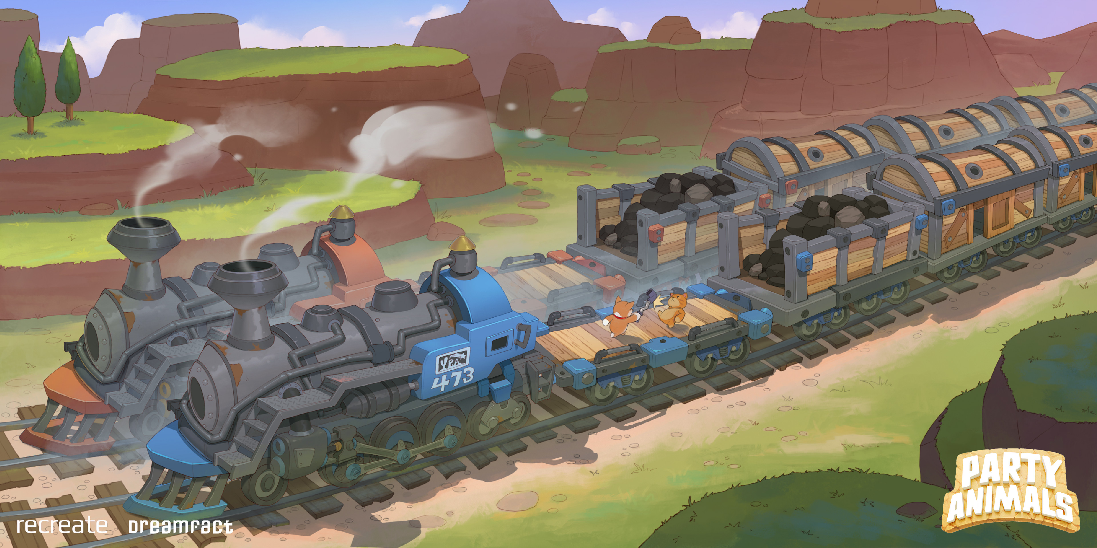 Dreamfact - Party Animals - Fluffy Redemption