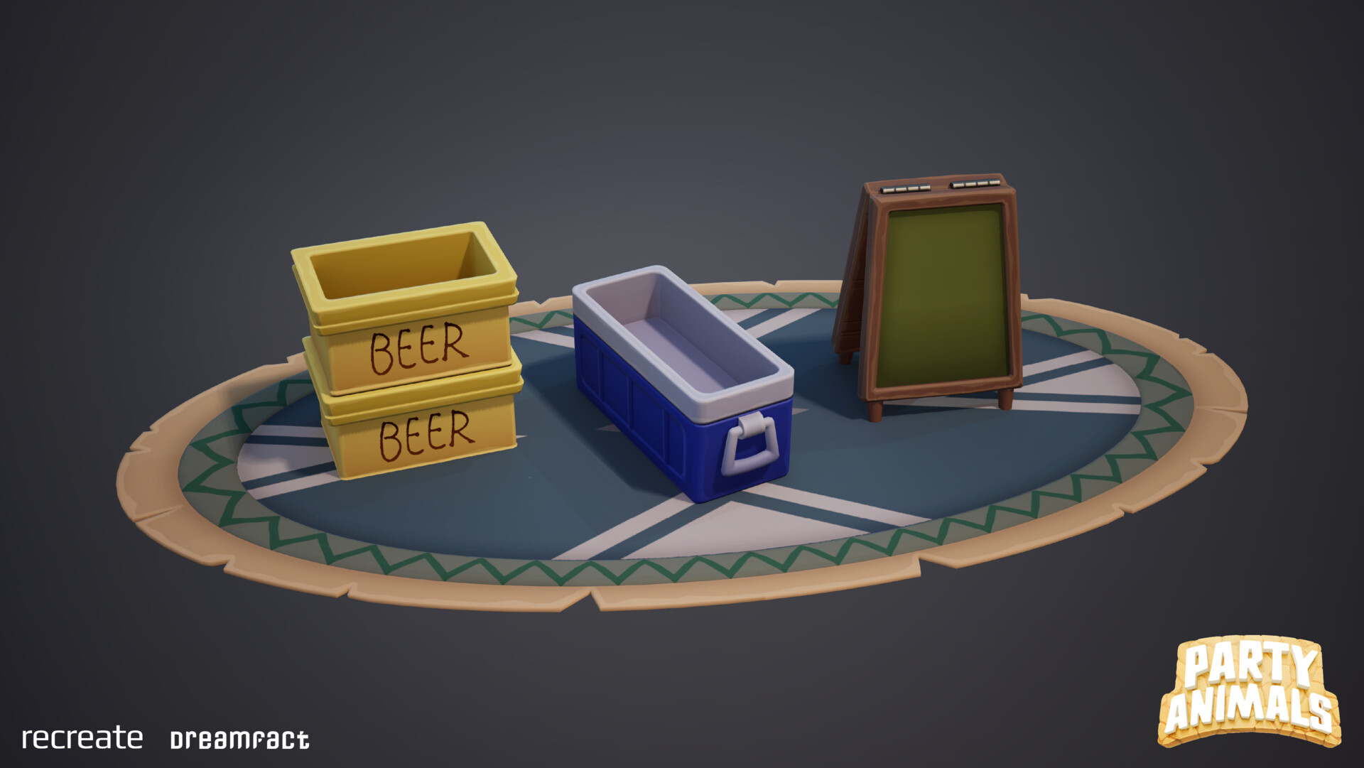 Dreamfact - Party Animals - Winter Cabin