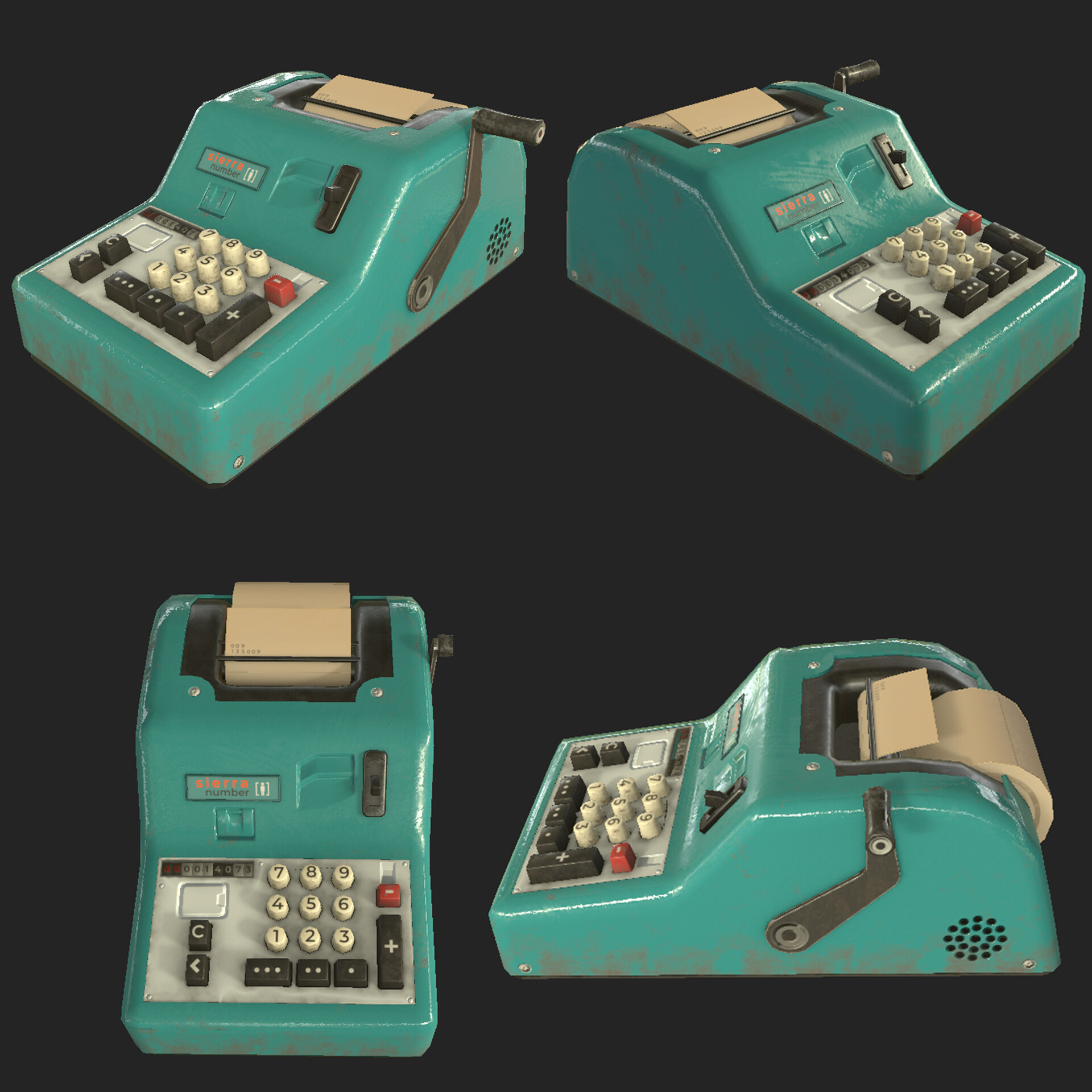 ArtStation - Olivetti Summa 15 | 3D Model