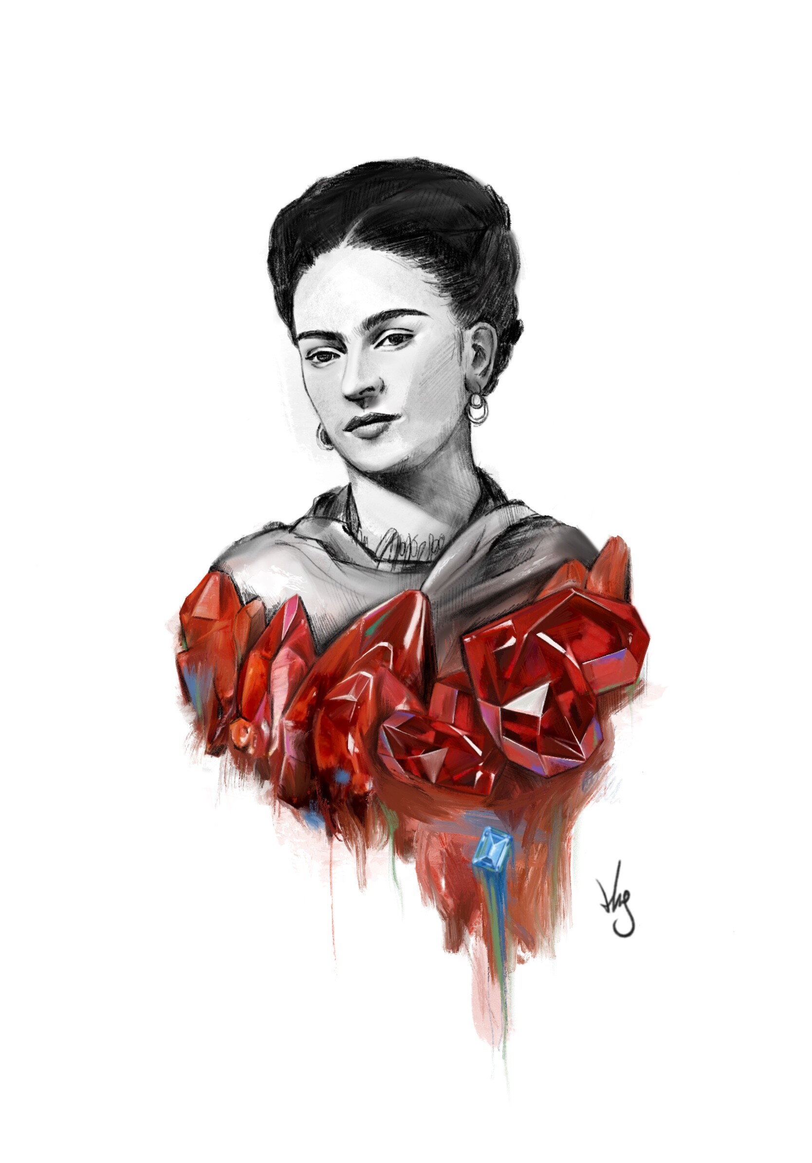 ArtStation - Frida Kahlo
