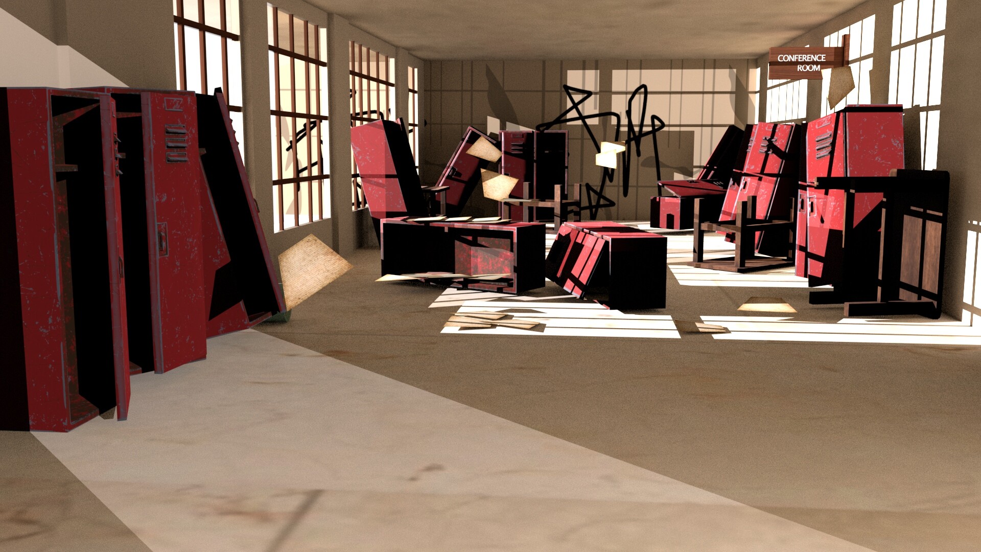 ArtStation - 3D Environment Room