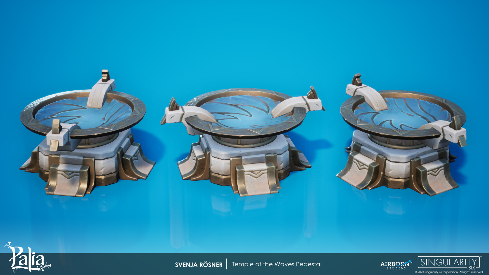 Airborn Studios - Palia - Water Temple Pedestal