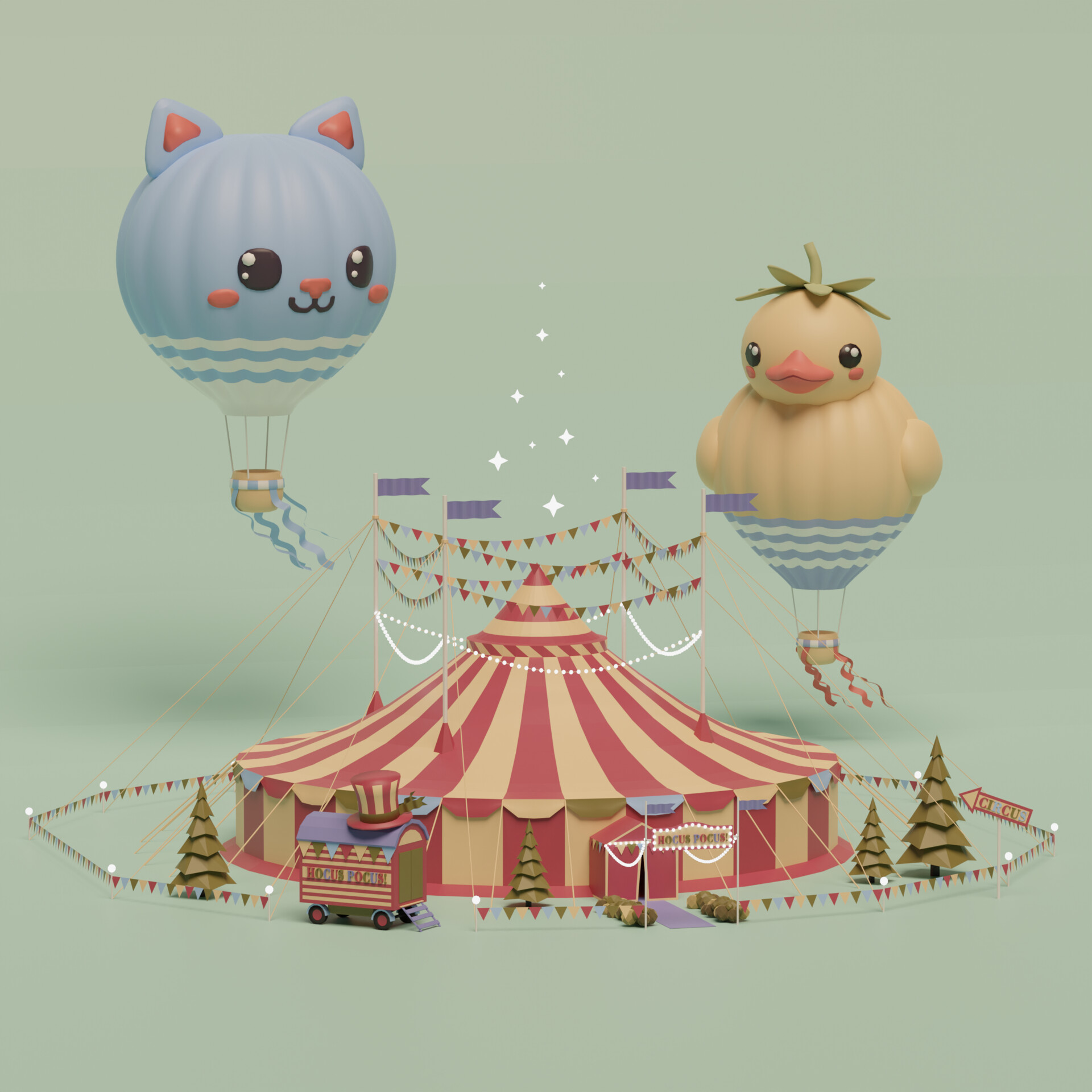 ArtStation - Little Circus