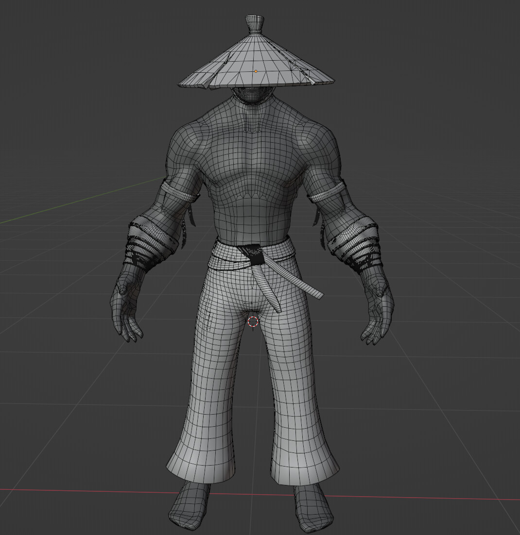 Karthick - Stylized samurai Gameready model