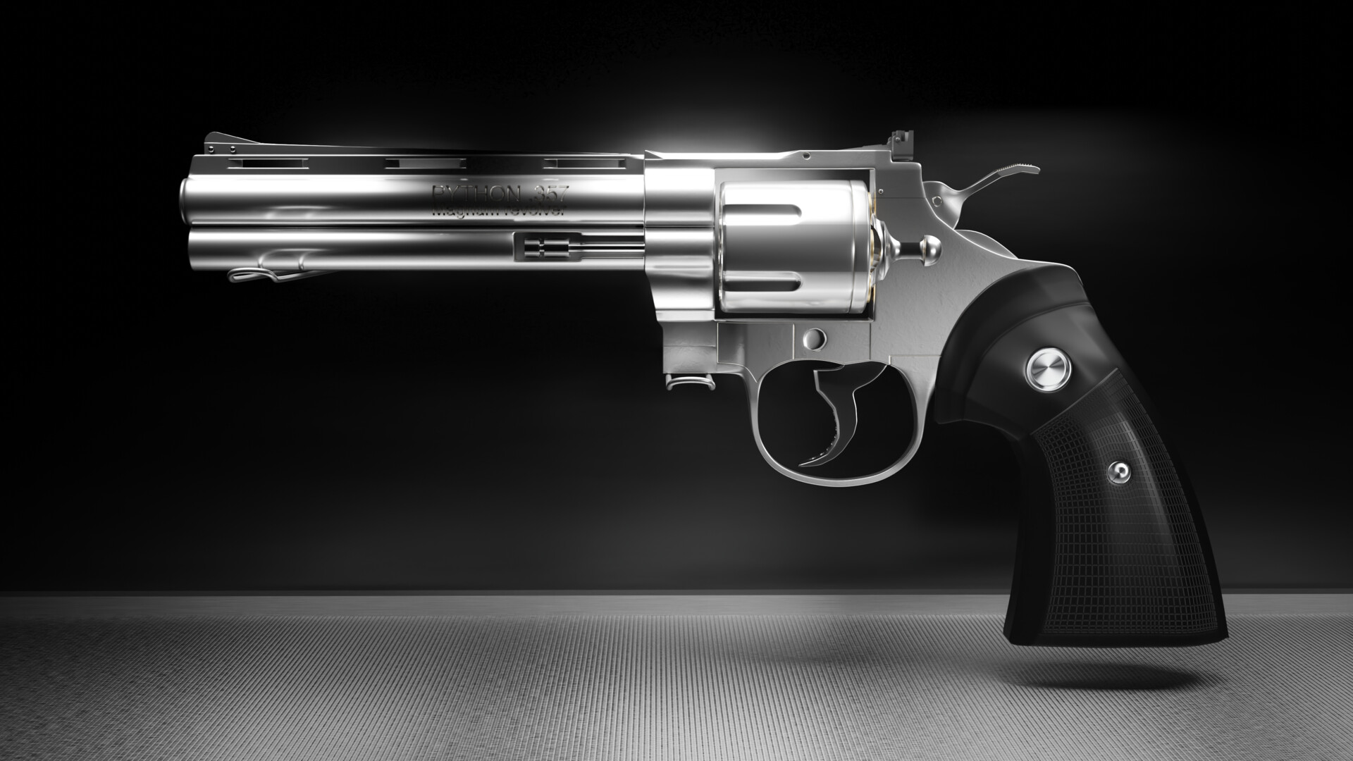 ArtStation - Rewolwer Colt Python 0.357 L6