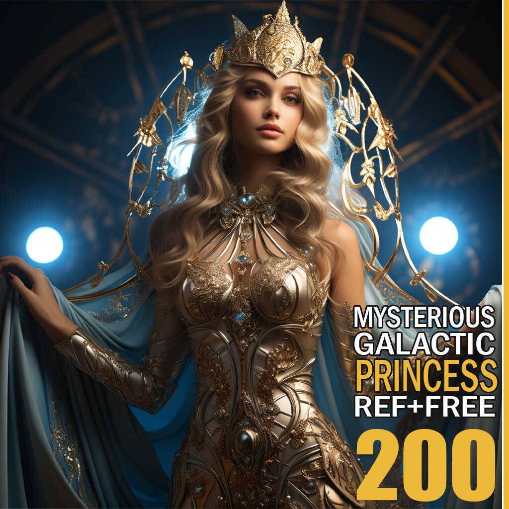ArtStation - 200 Mysterious Galactic PRINCESS - Character References | 4K Res