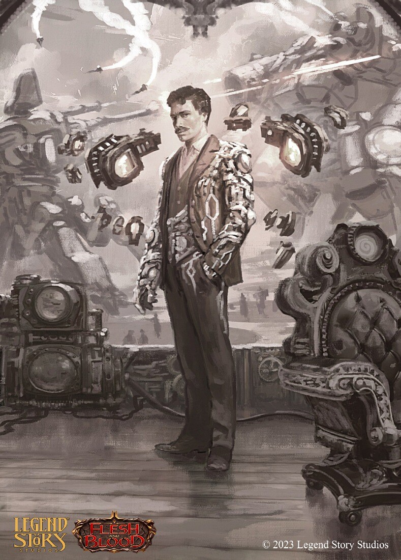 Simon Dominic Brewer fantasy art and illustration - LSS's Flesh and ...