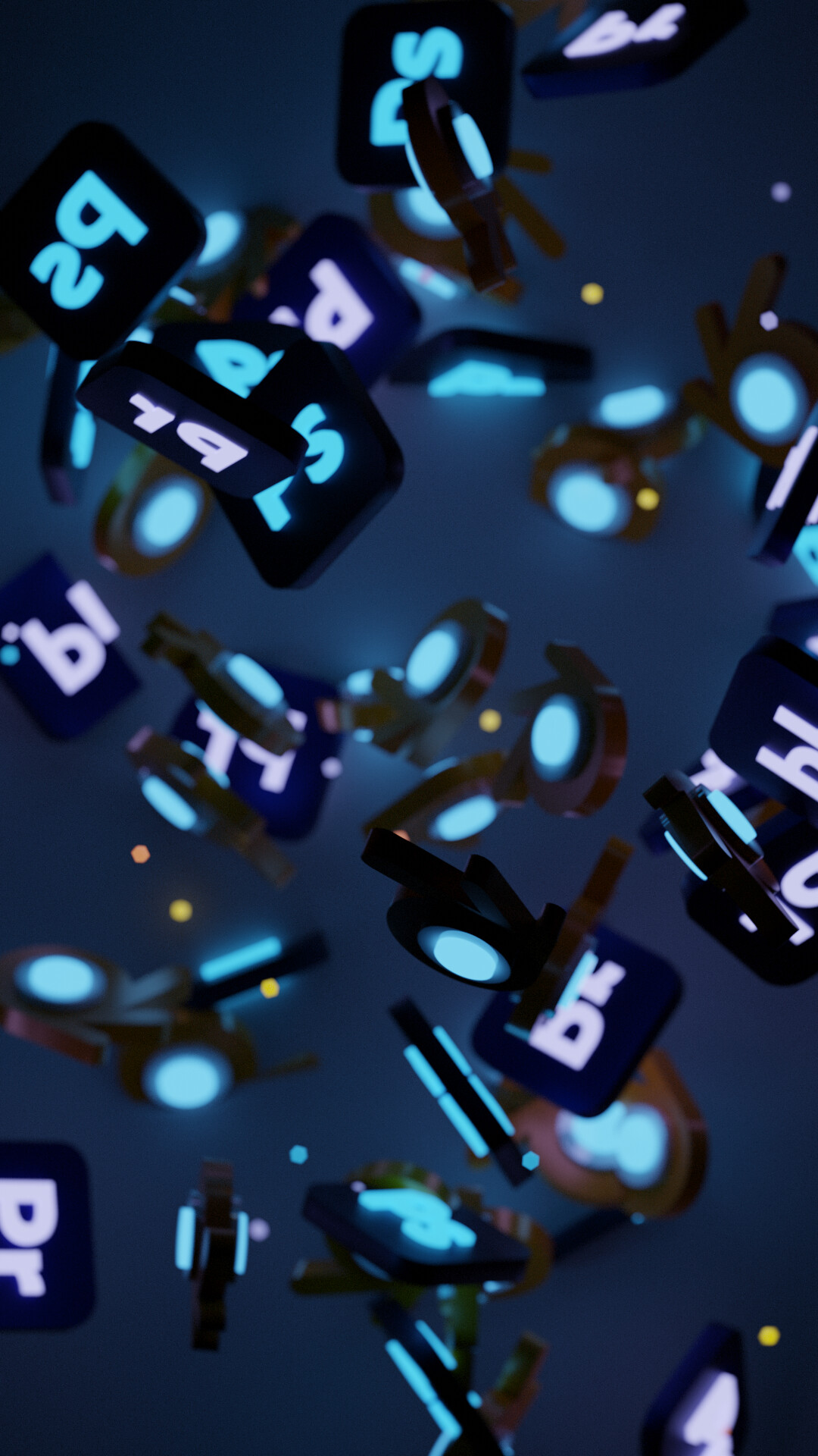 ArtStation - Logo Particles