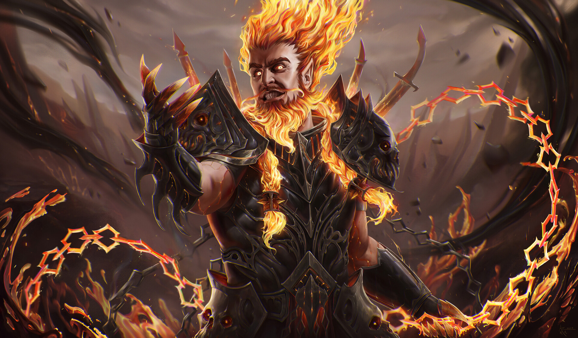 ArtStation - The Tyrant of Fire