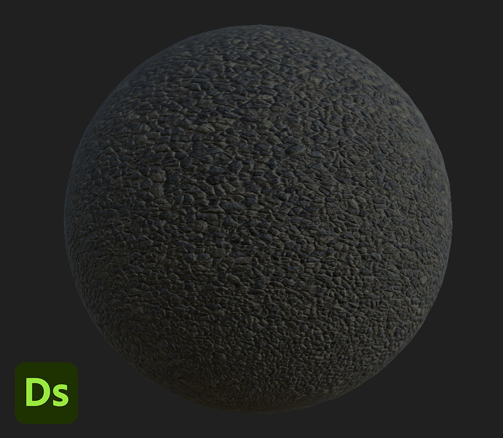 ArtStation - Asphalt material