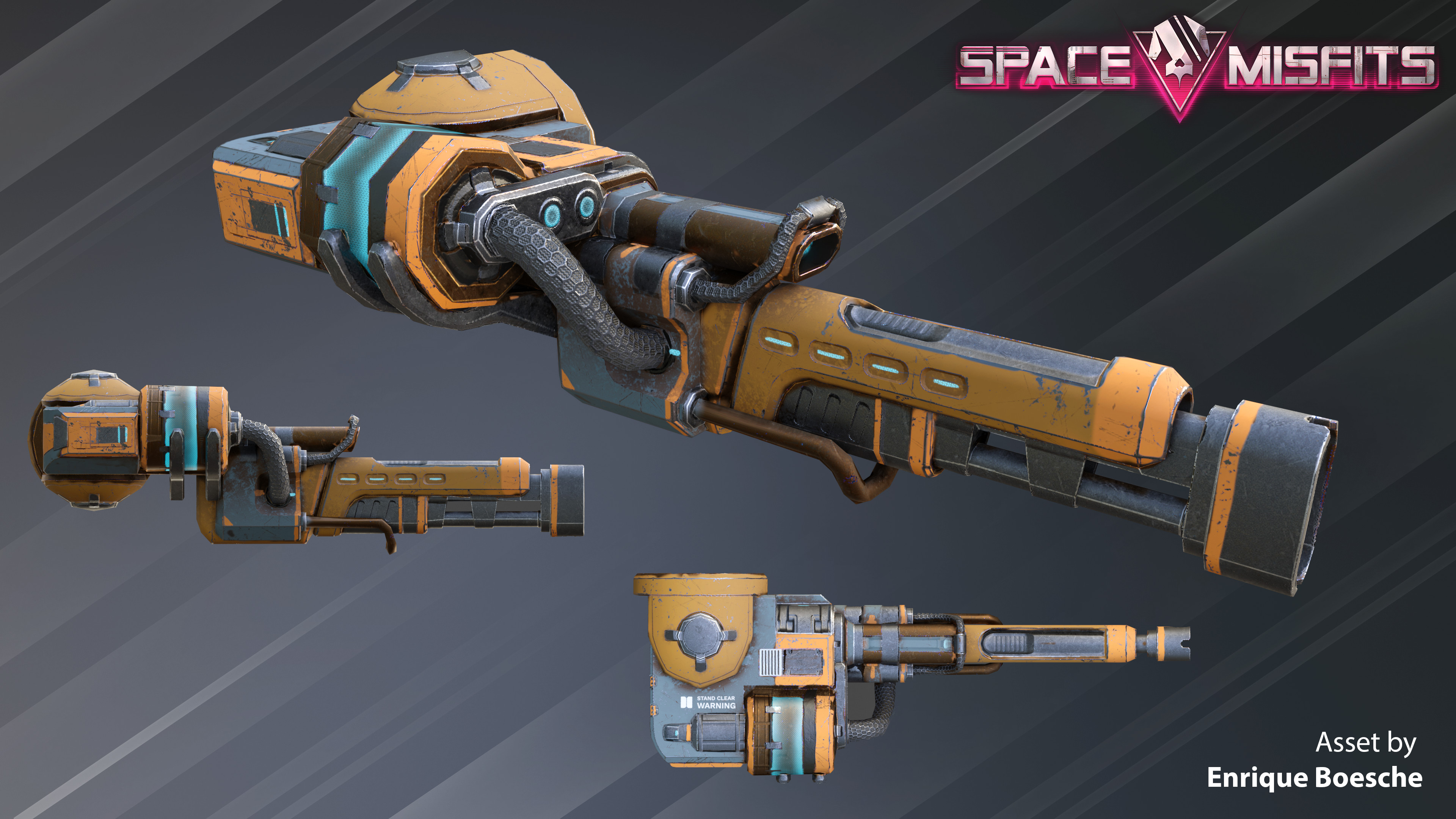 Generalist Artist & Developer - Blaster turret