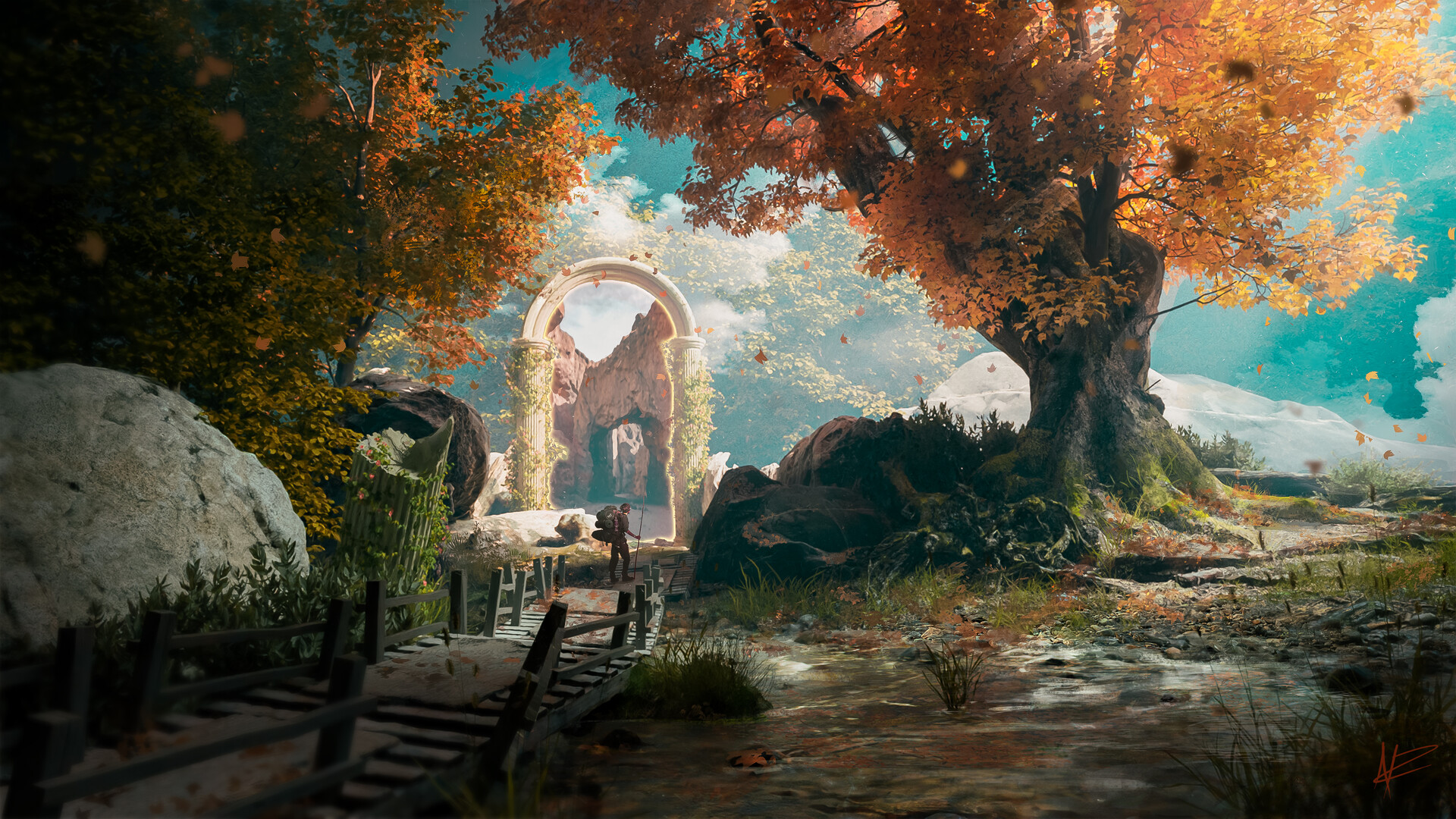 Fall by Nicholas Delgado : r/ImaginaryPortals