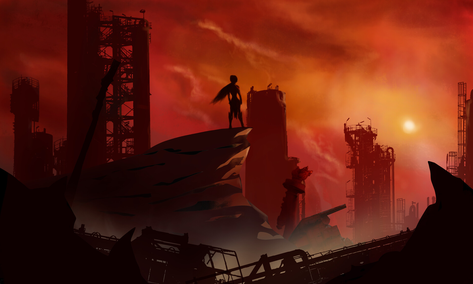 ArtStation - RUINS AND DEVASTATION