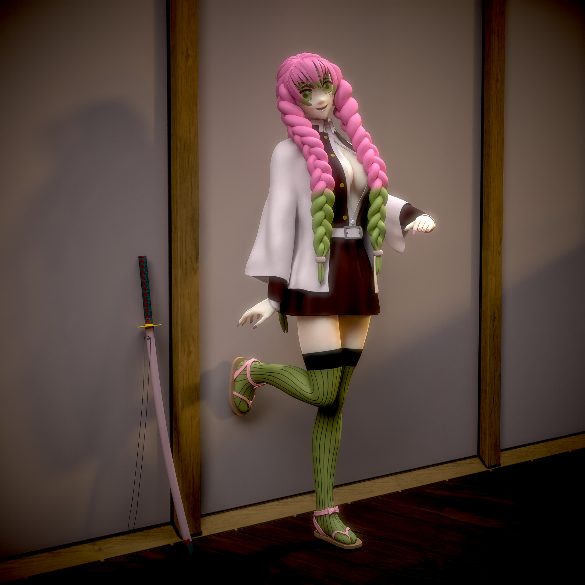 ArtStation - Kanroji Mitsuri