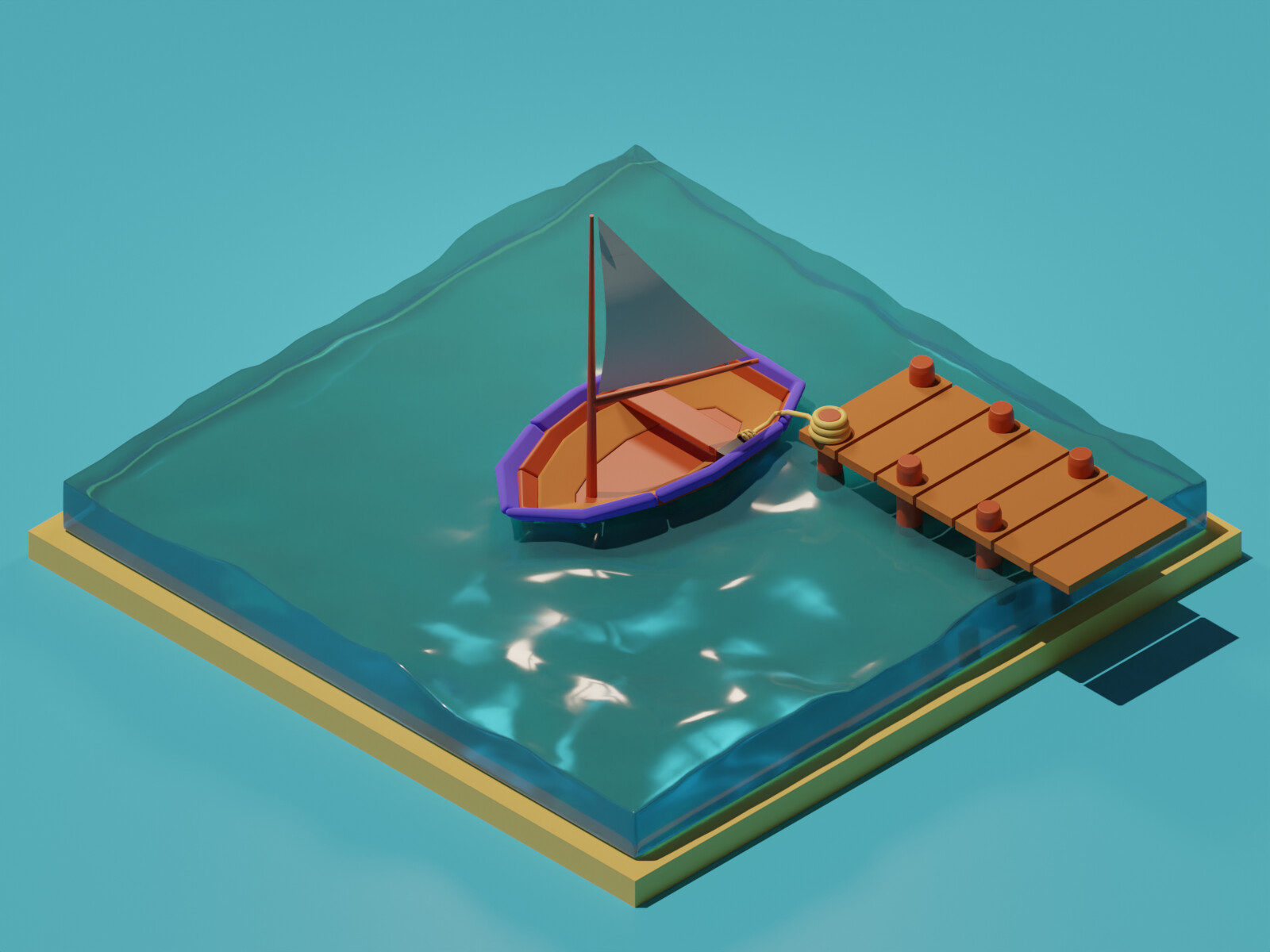 ArtStation - Small Boat