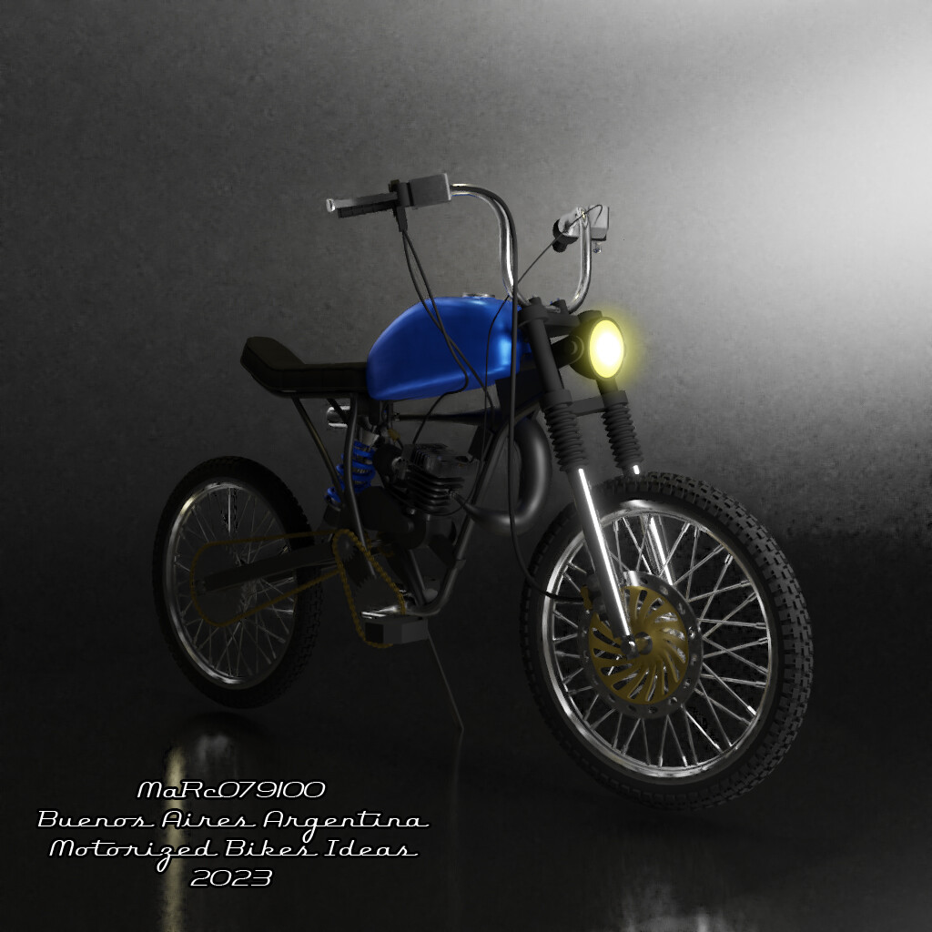 ArtStation - Motorized Bike Street Tracker