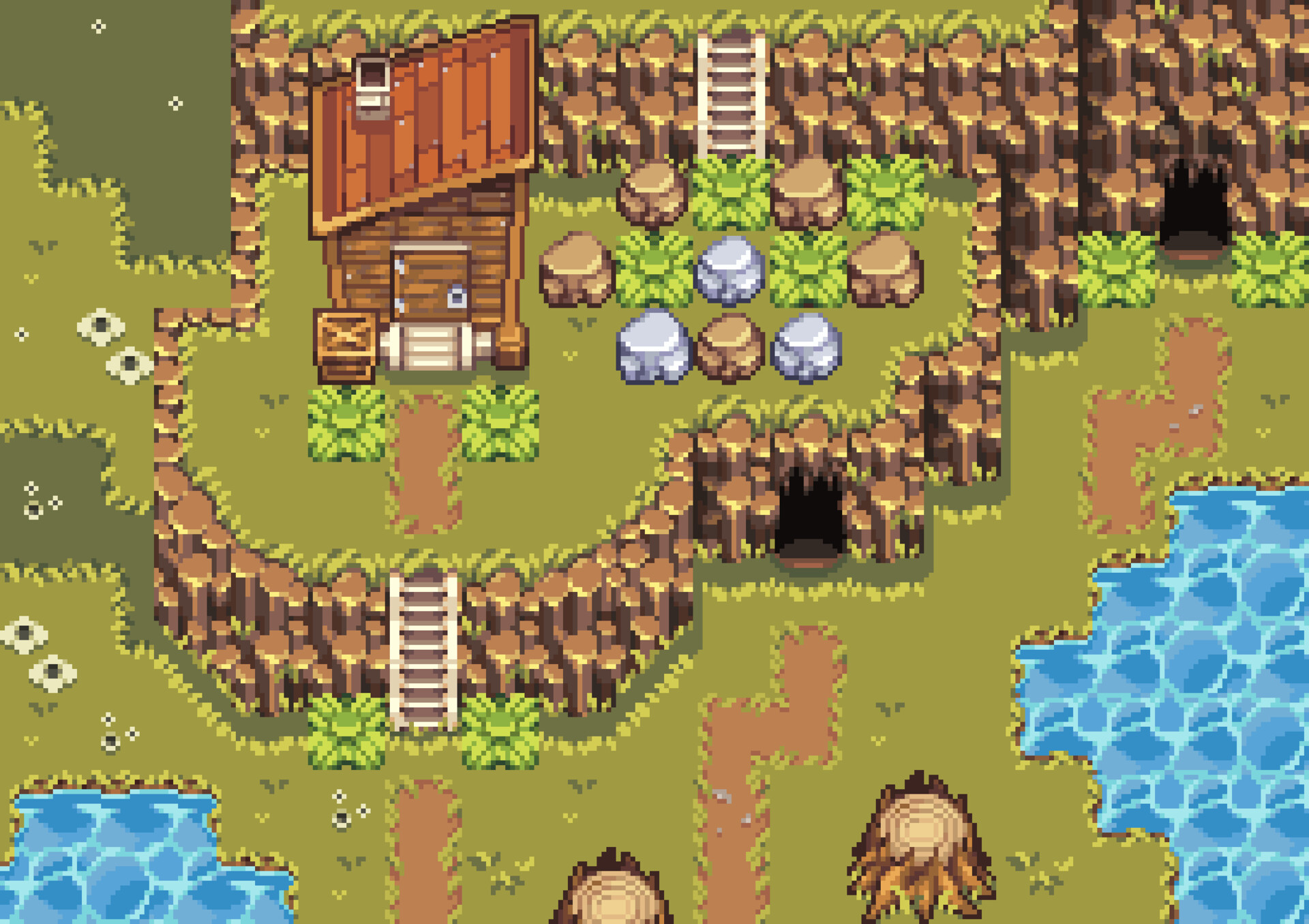 ArtStation - Lonely shack