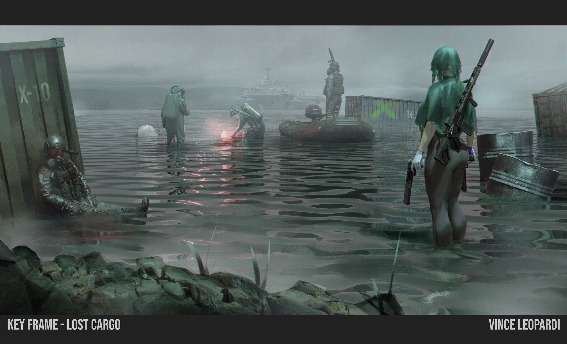 ArtStation - Apparition- Environment Key frames