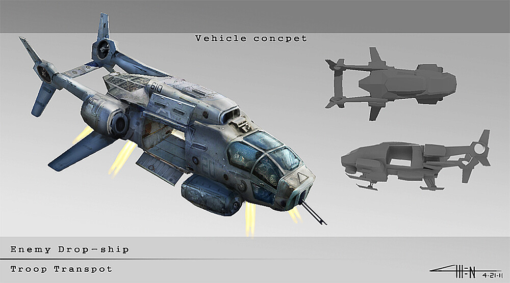 Brad Allen - Pre Titanfall concepts