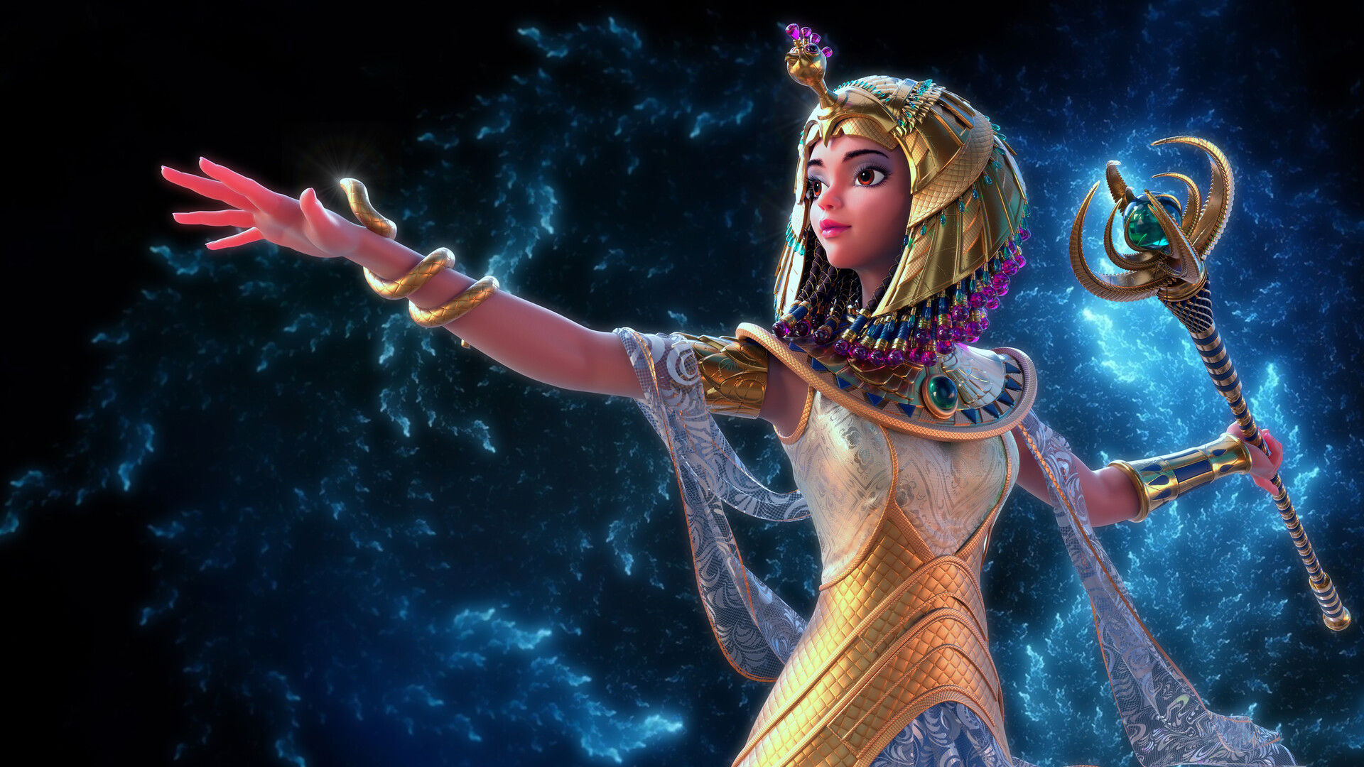 ArtStation - Cleo the queen