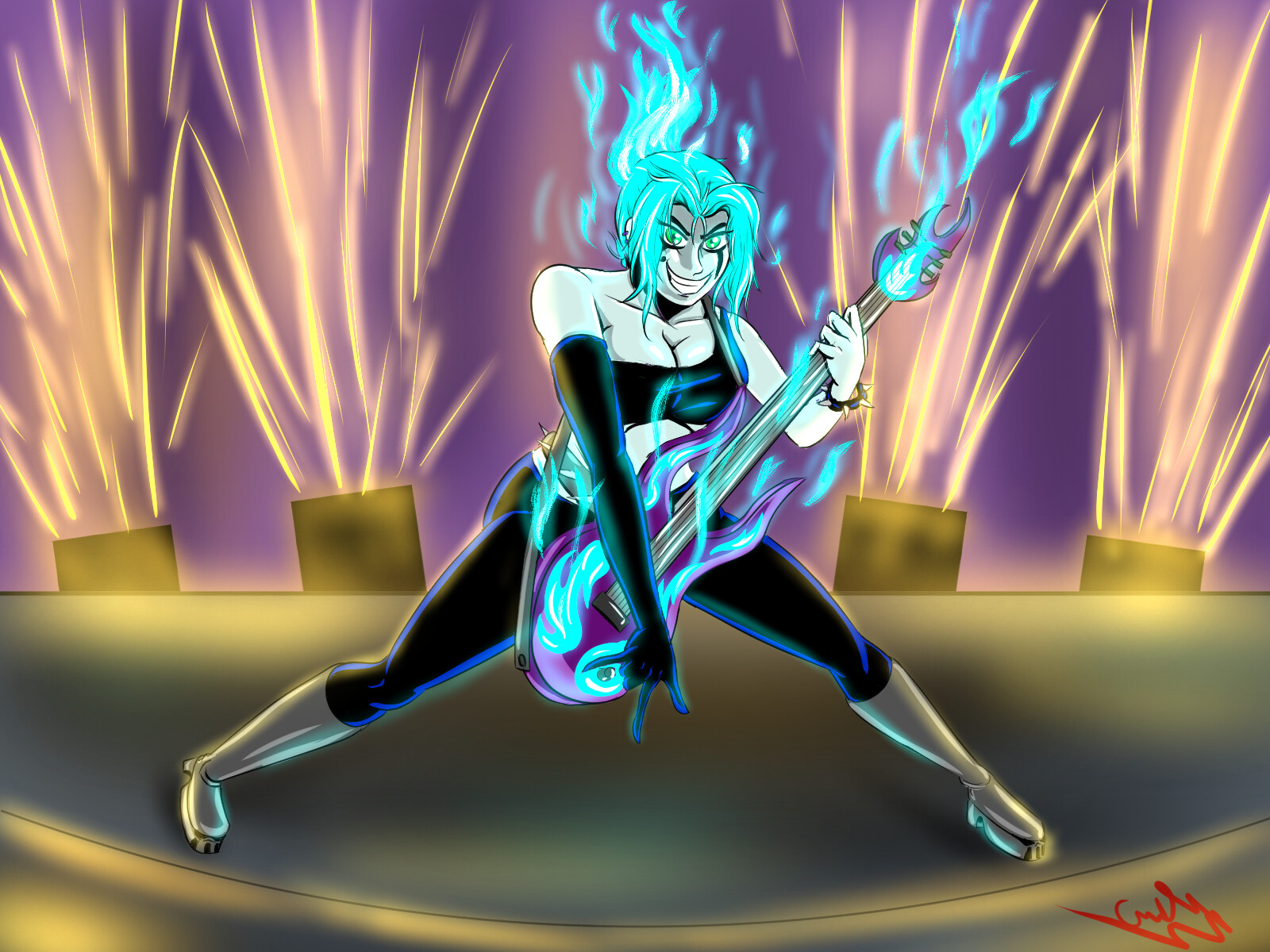 ArtStation - Ember (Danny Phantom)