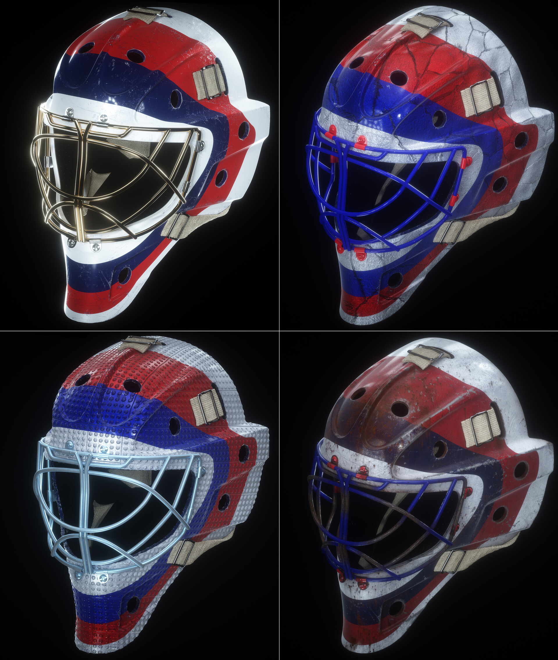 ArtStation - Texturing Variations in Mask Painting