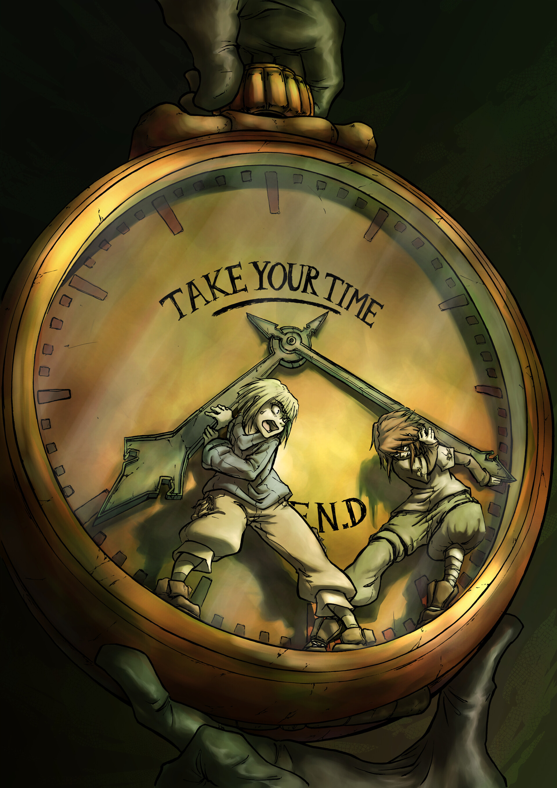 ArtStation - Illustration "Break Time Memory"