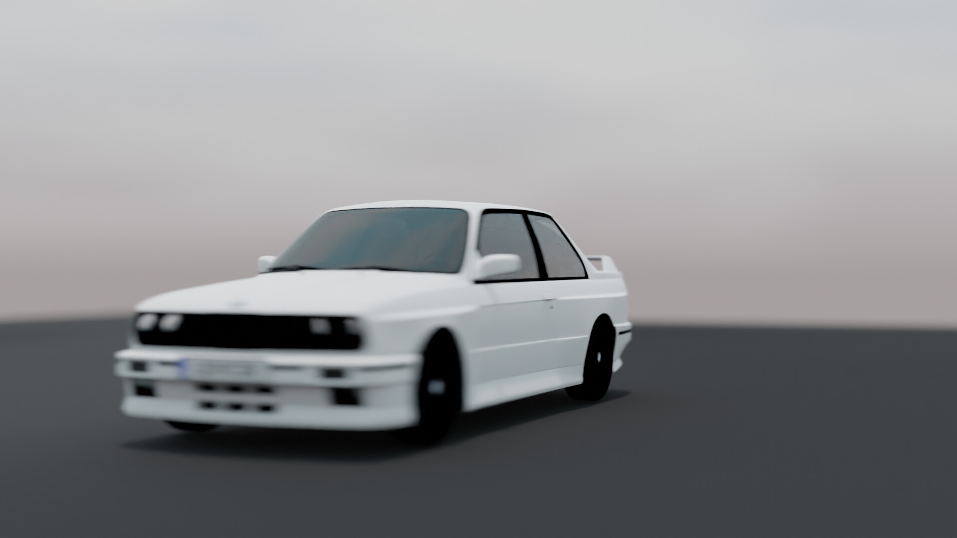 ArtStation - BMW M3 White