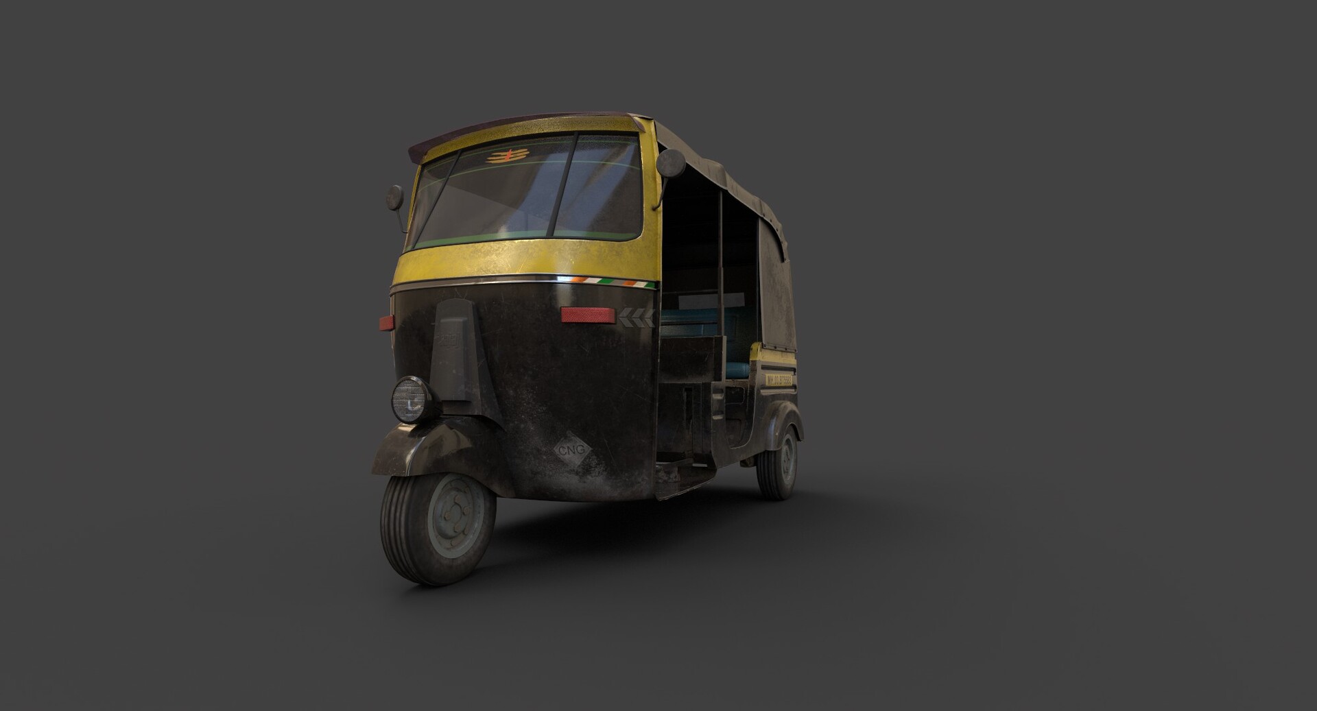 ArtStation - Auto-Rikshaw