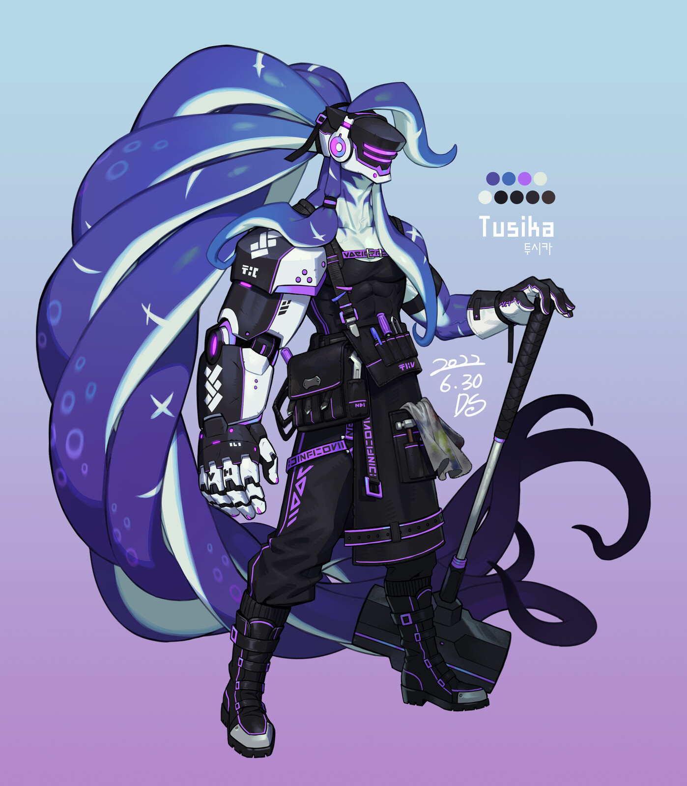 ds_desha - My Original Character Tusika.