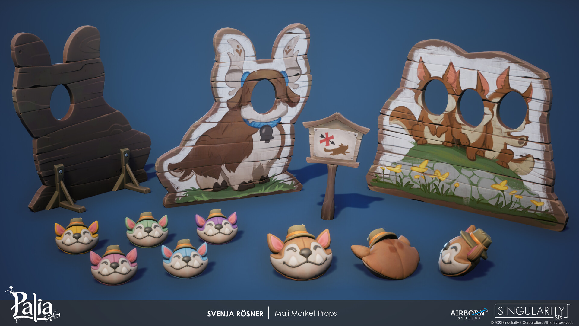 Airborn Studios - Palia - Maji Market Props