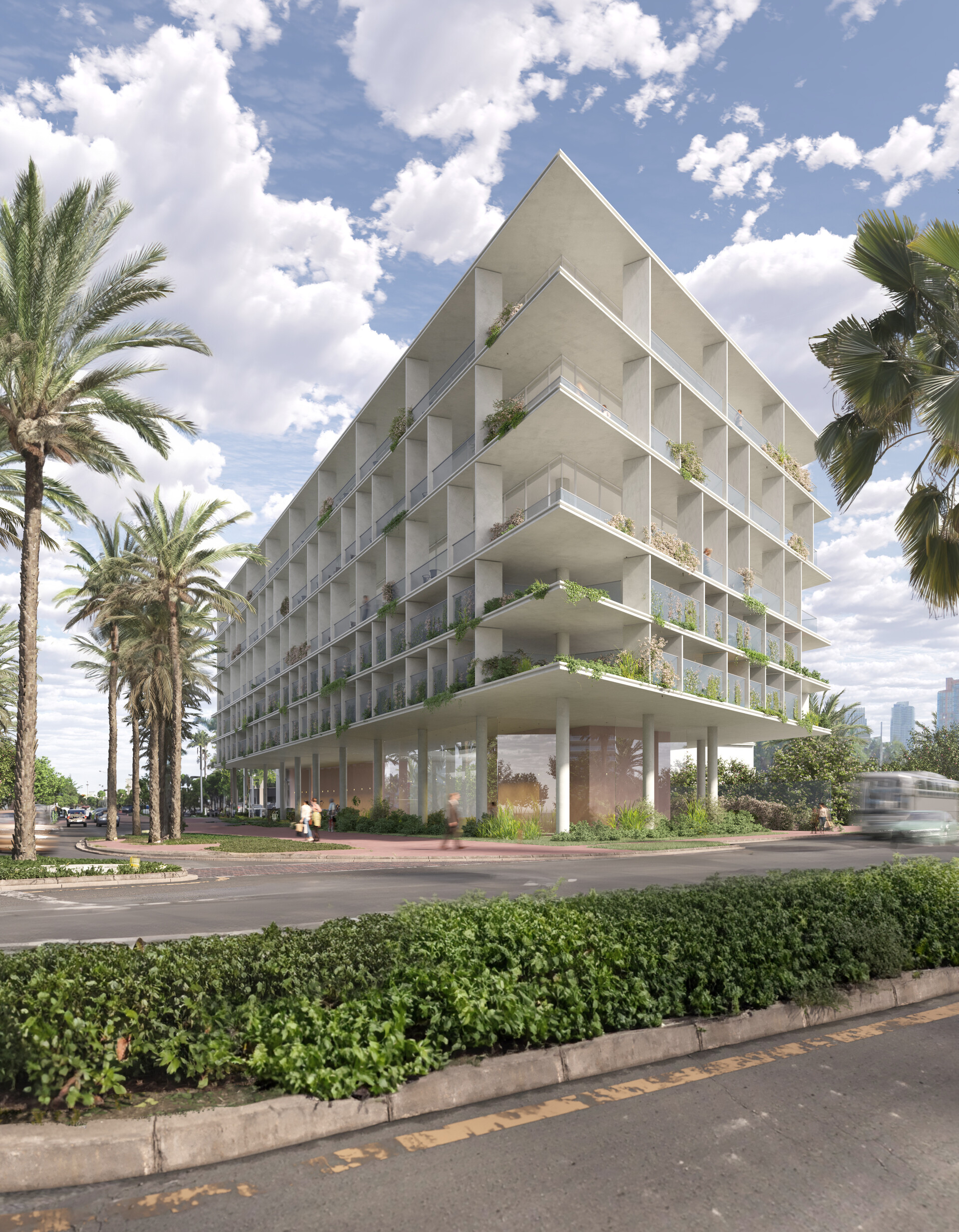 ArtStation - Office Building in Miami