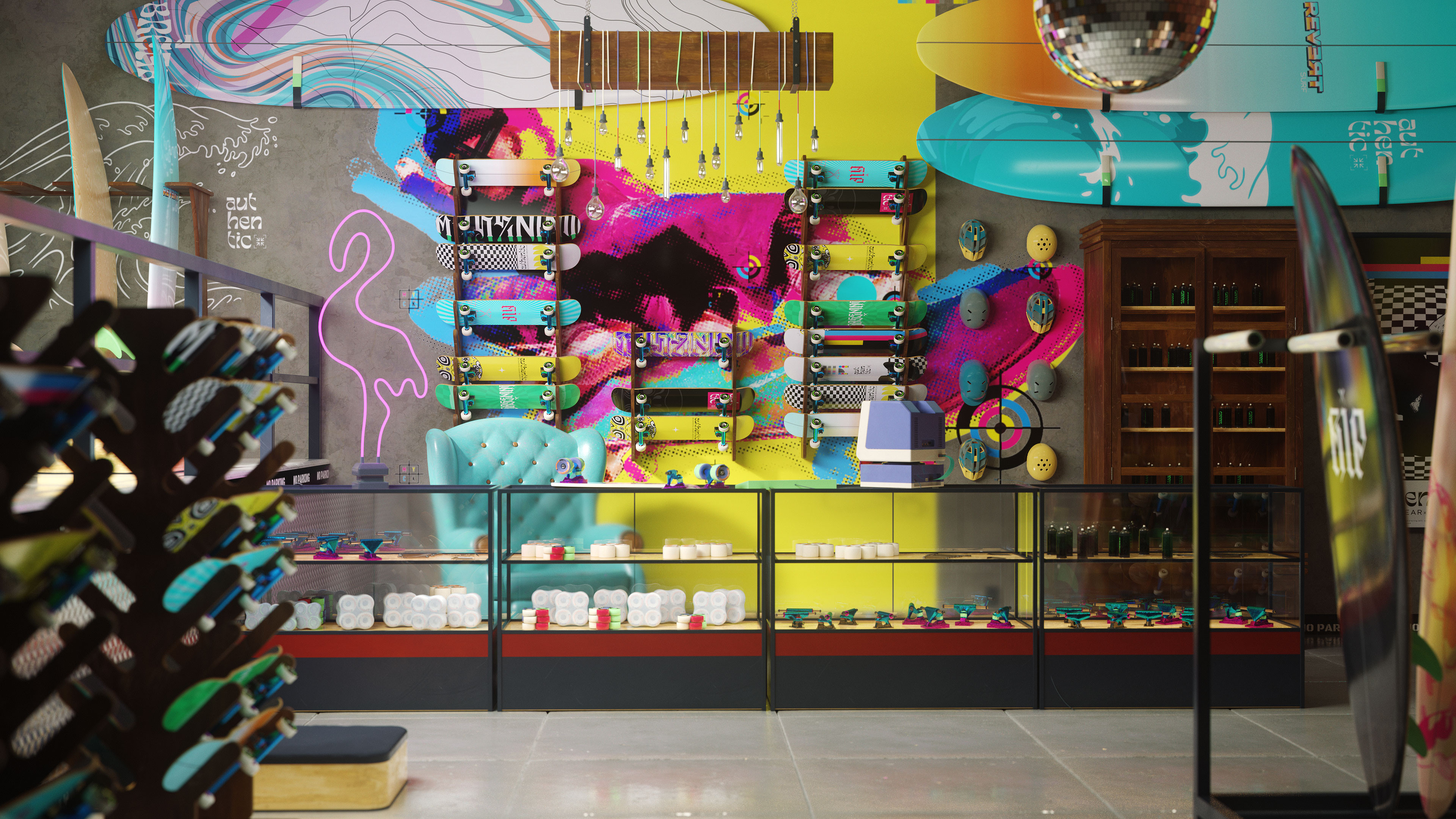 KitBash3D - "Retail Stores" - Premium 3D Models and Materials Kit