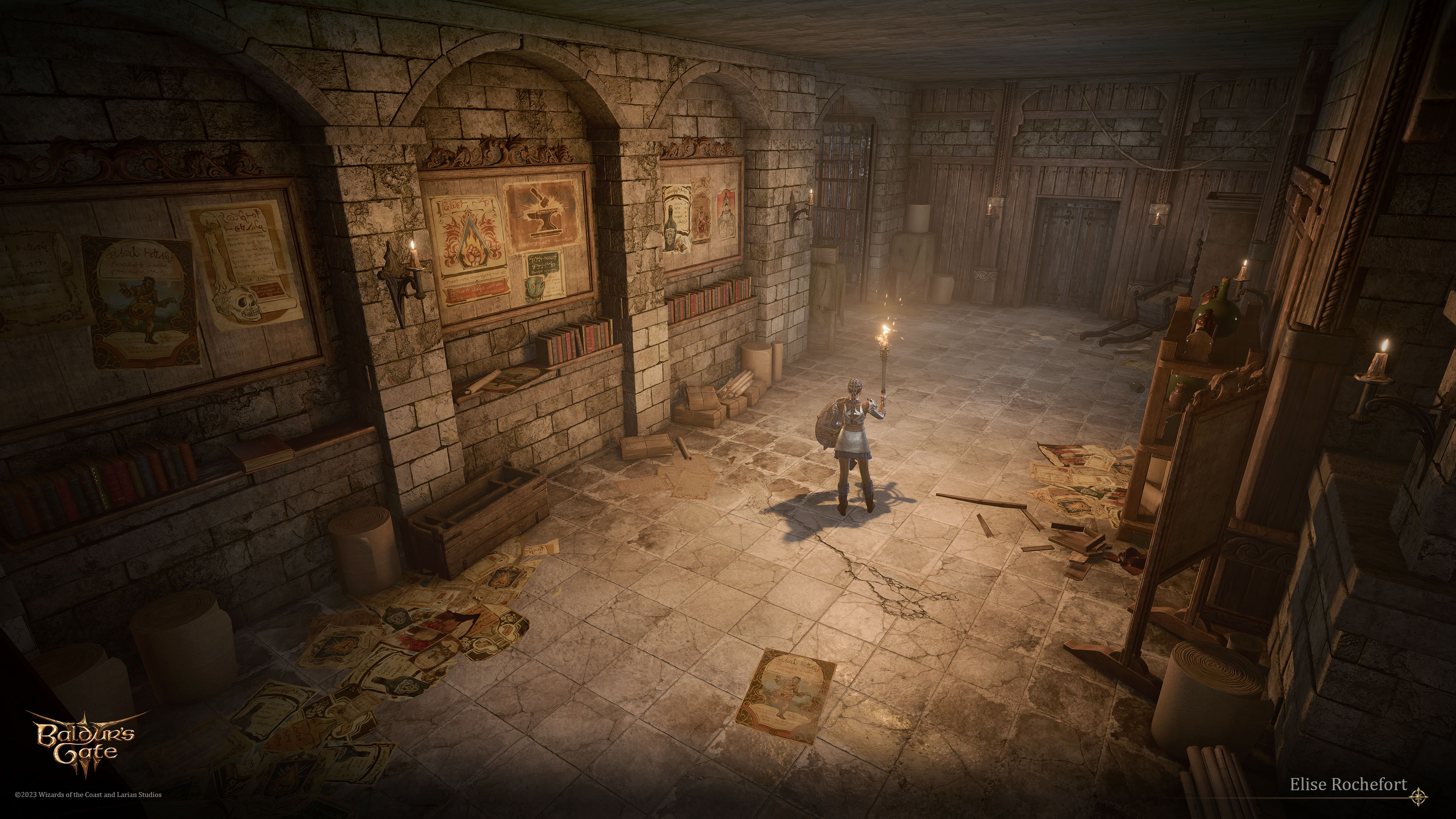 Elise Rochefort - Baldur's Gate 3 - 'Baldur's Mouth' Gazette basement