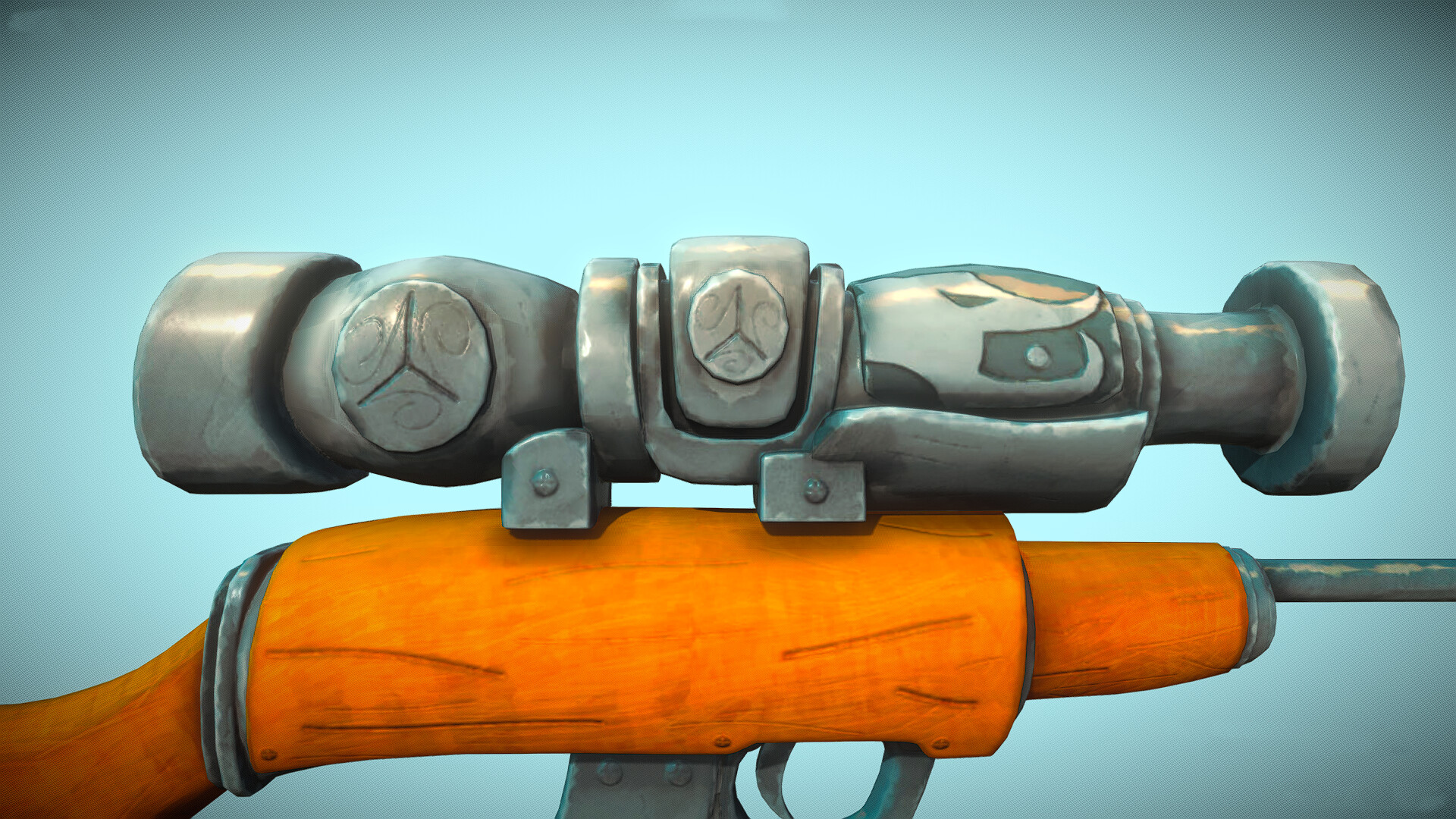 Rodrigo Fitas - Stylized Gun