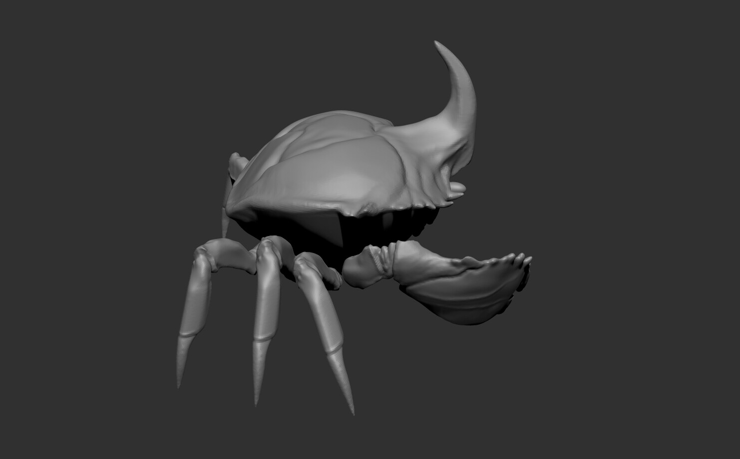 ArtStation - horned crab concept