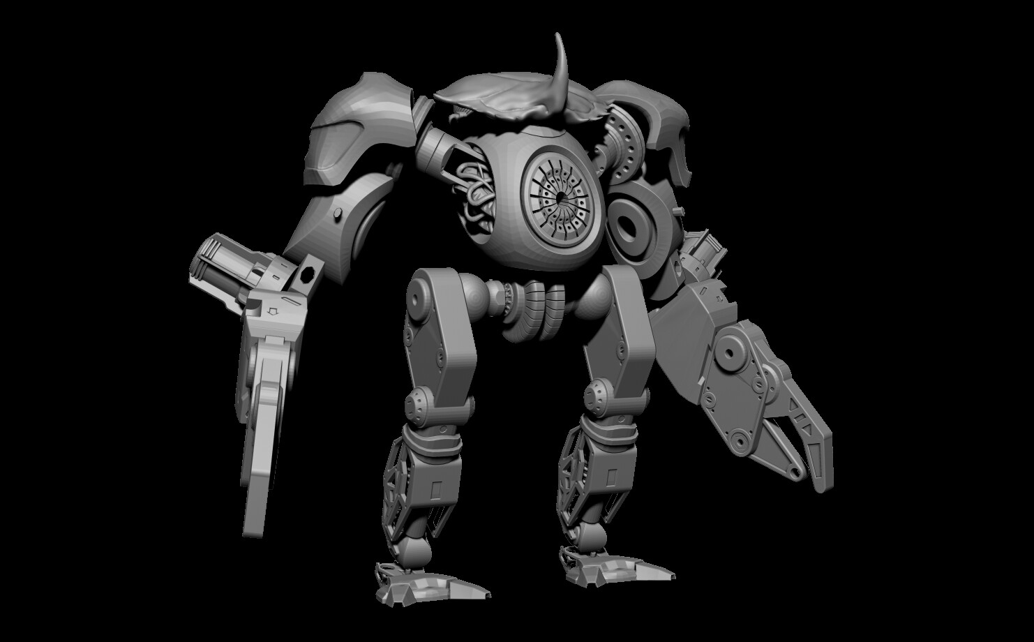 ArtStation - Kitbash robot concept