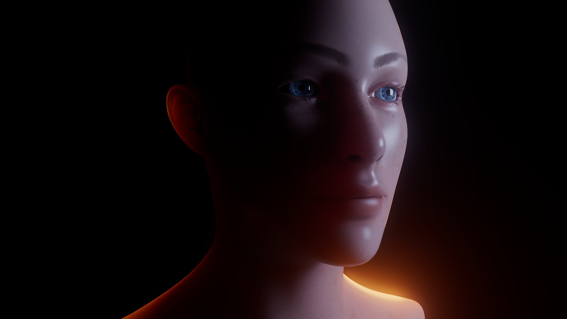 ArtStation - Simple Head Texturing