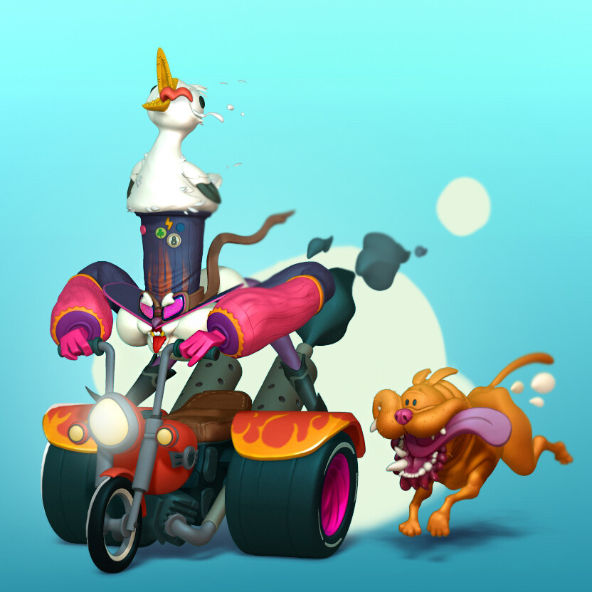 ArtStation - Crazy team