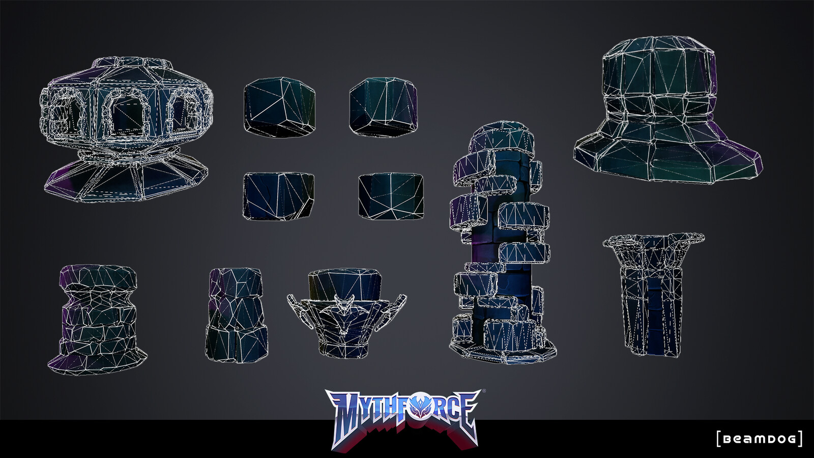 Mica Pettibone - Mythforce - Materials, Modular Kits and Overworlds