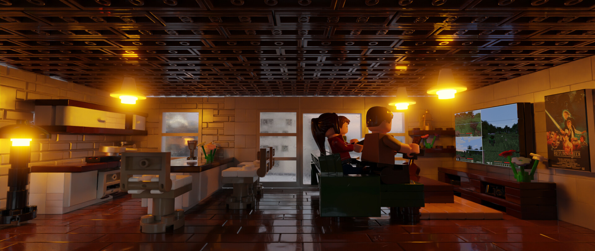 ArtStation - Lego Apartment